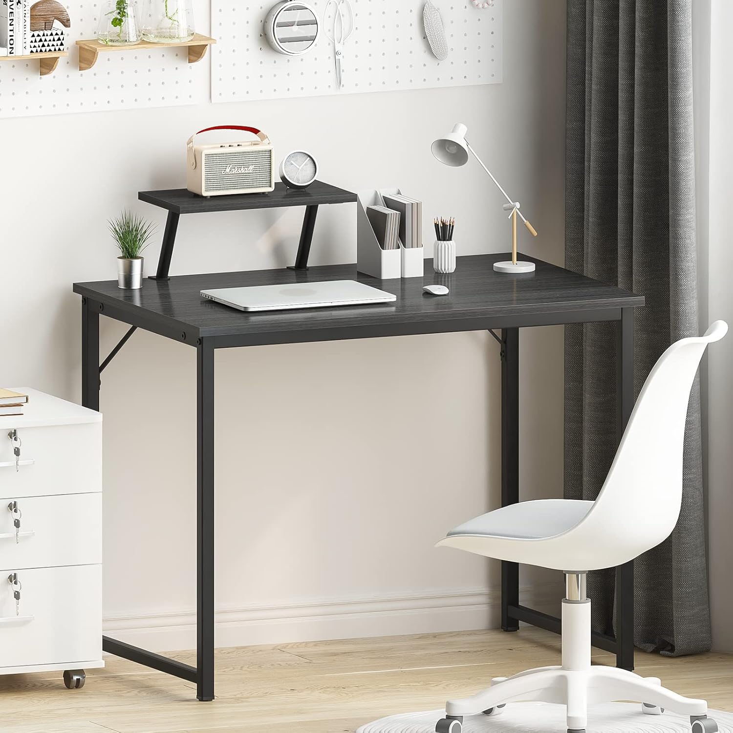 SogesPower 31.5 inches Computer Desk Office Desk Gaming Desk Laptop PC ...