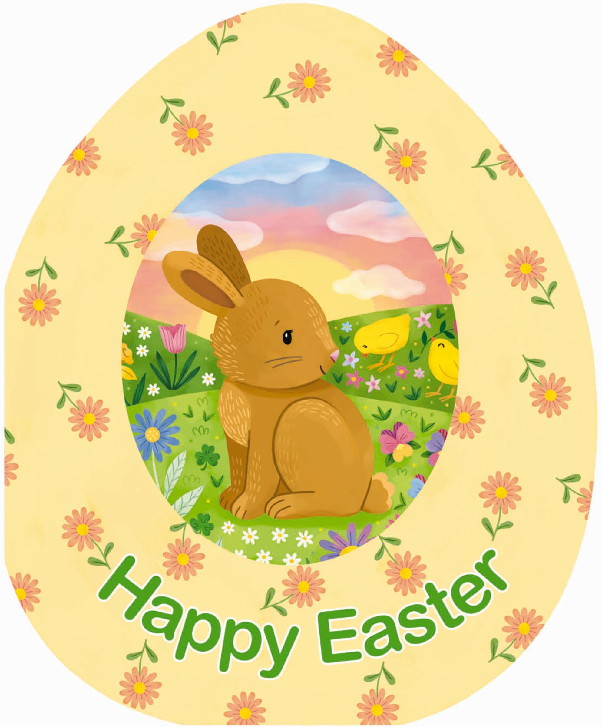 Amazon.com: Happy Easter (An Easter Egg-Shaped Board Book ...