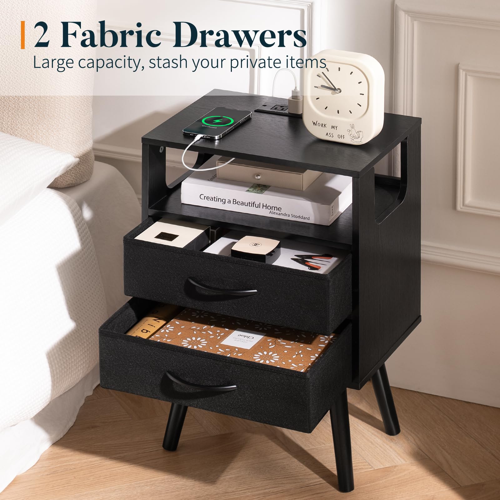Snapklik.com : Yoobure LED Night Stand
