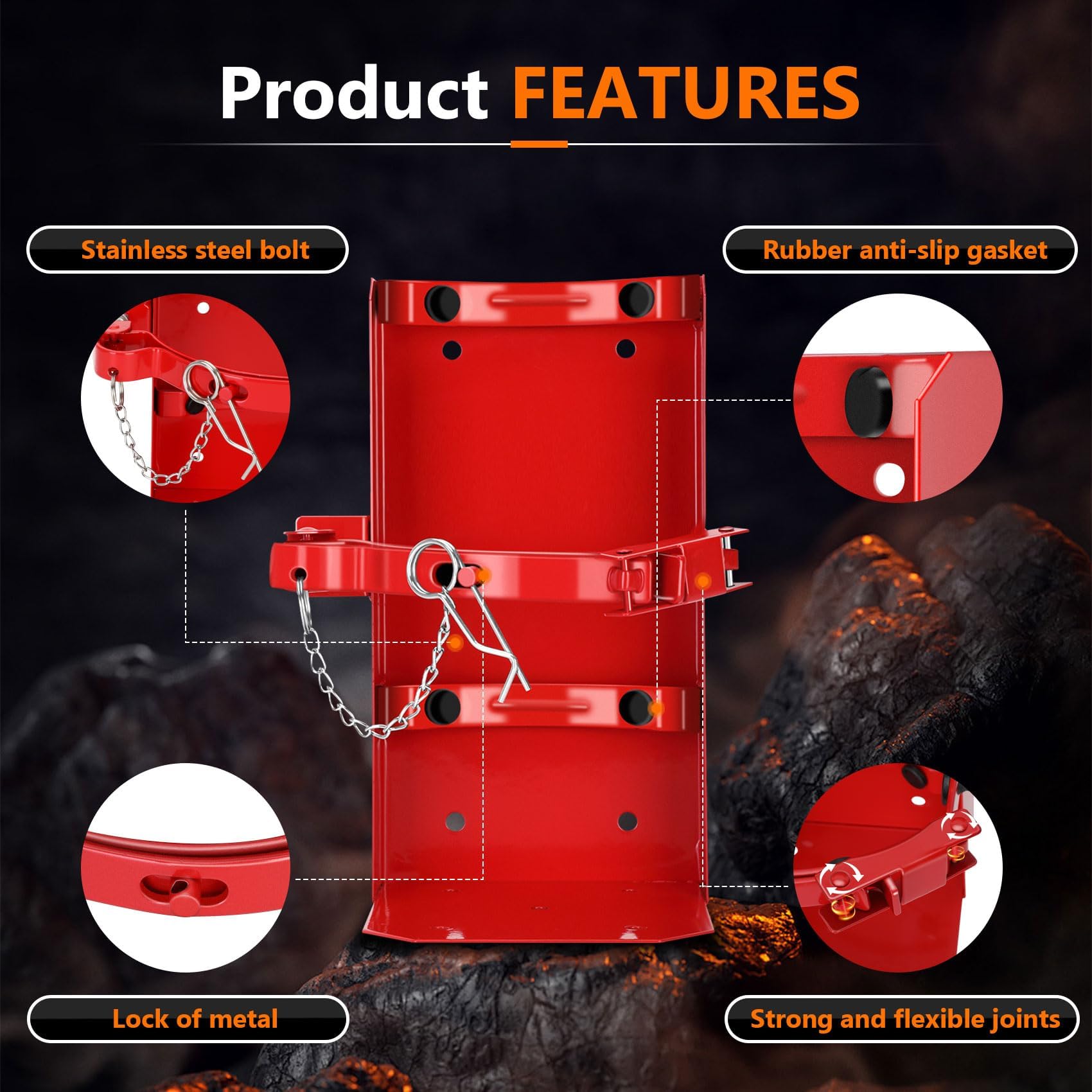 Snapklik.com : Heavy Duty Vehicle Bracket,Fire Extinguisher Brackets ...