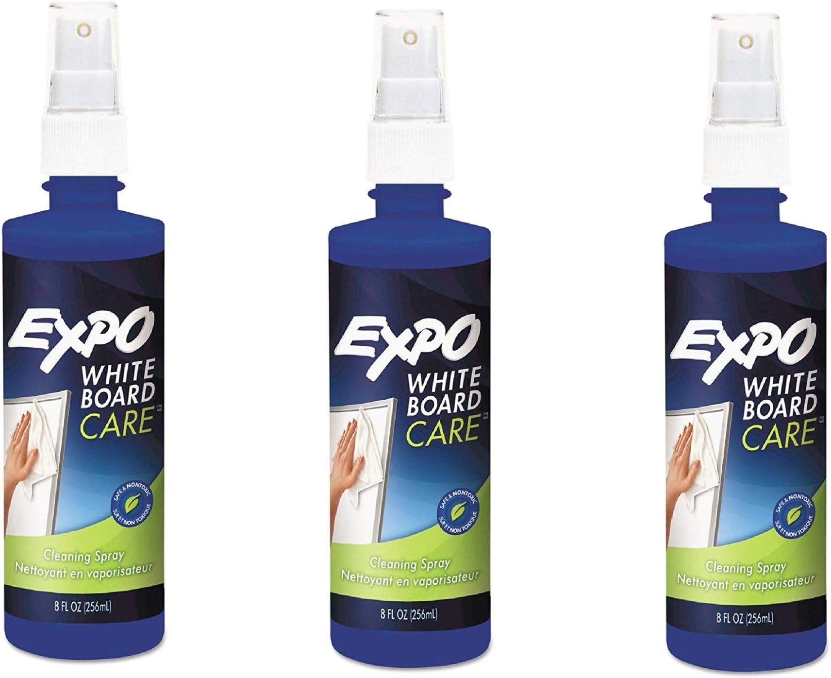 Amazon.com: Expo Dry Erase Board Cleaner, 8 fl Ounce -3 Pack : Office ...