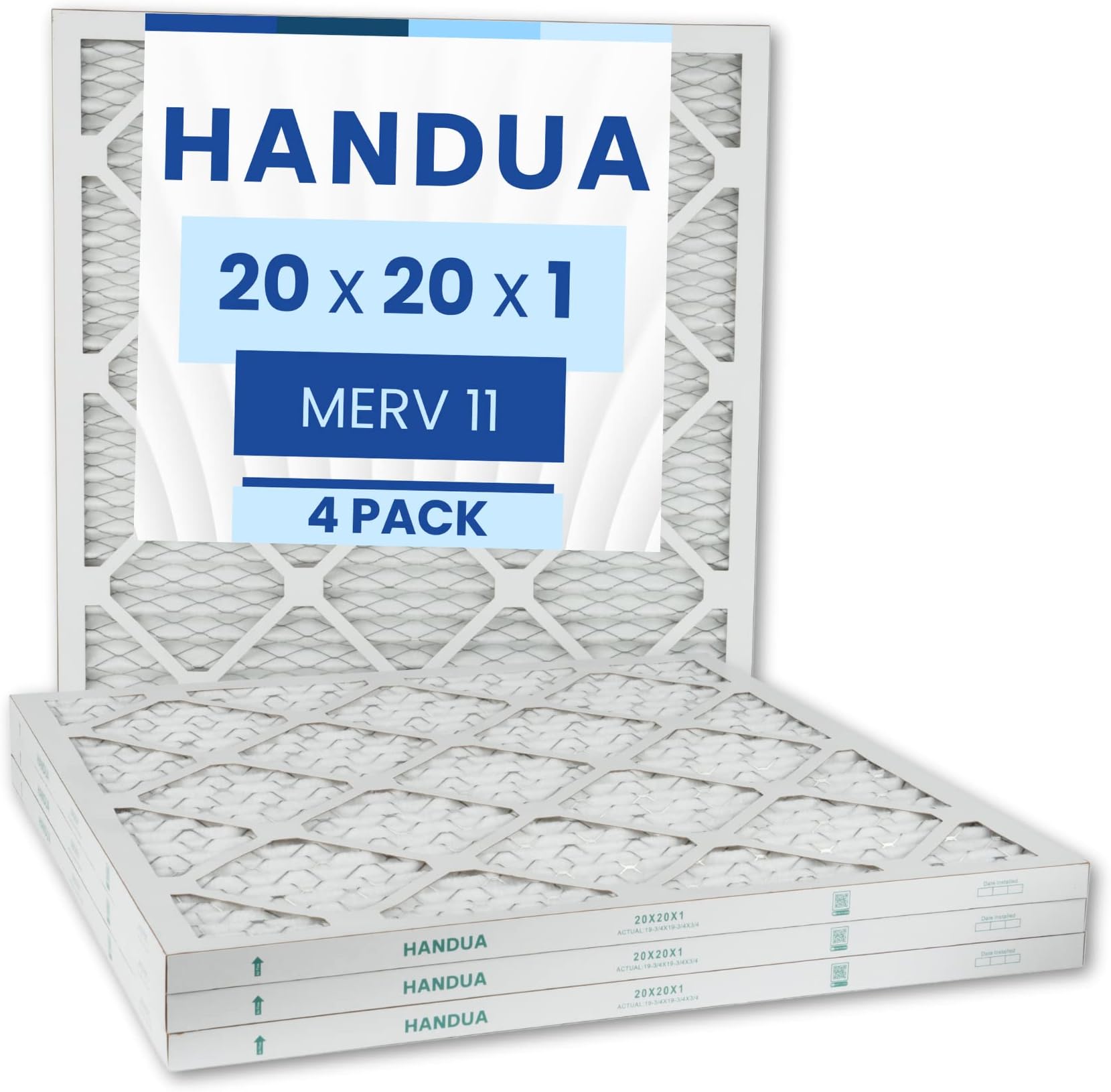 Handua 20"W x 20"H [Duct Opening Size] Steel Return Air Filter Grille ...