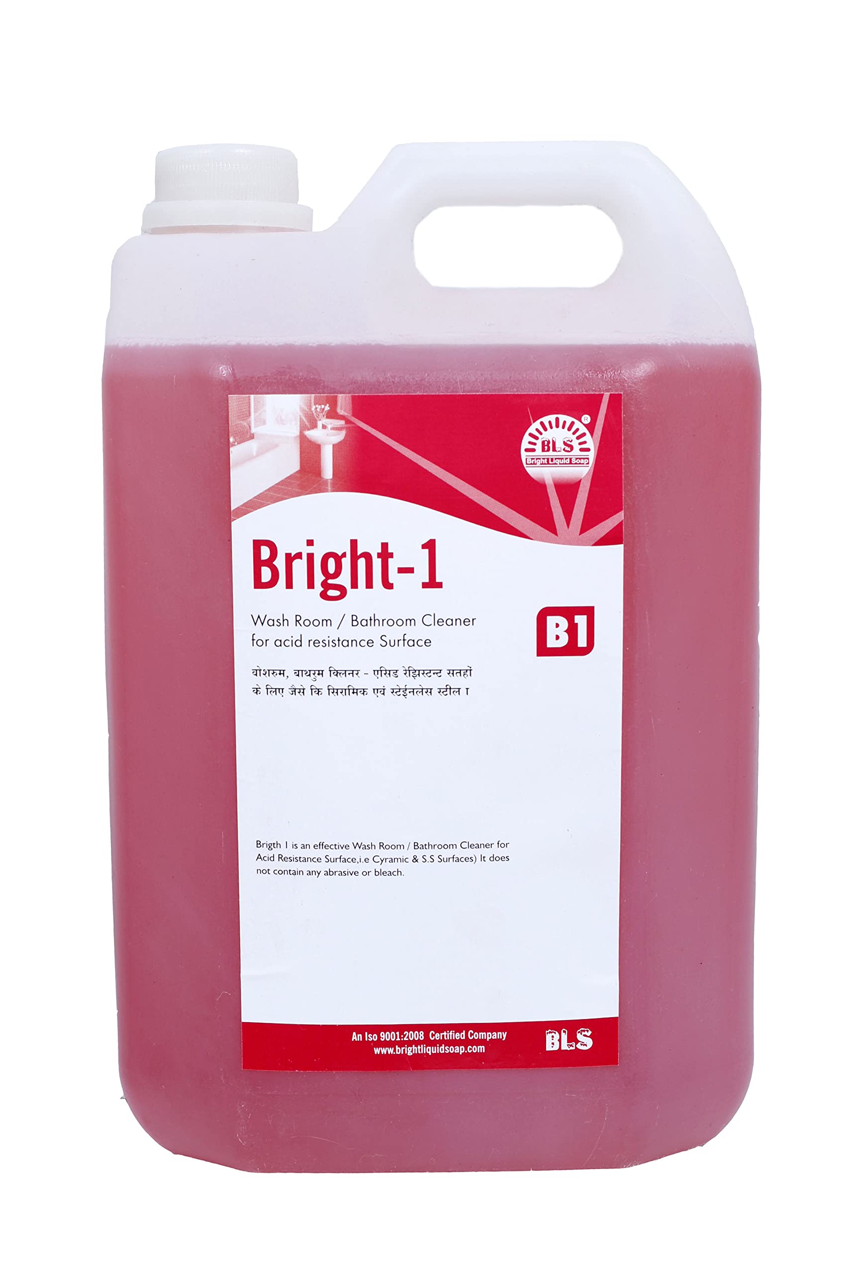Acid Bathroom Cleaner Shangow BATHROOM CLEANER 5 LTRS PACK Acid Base