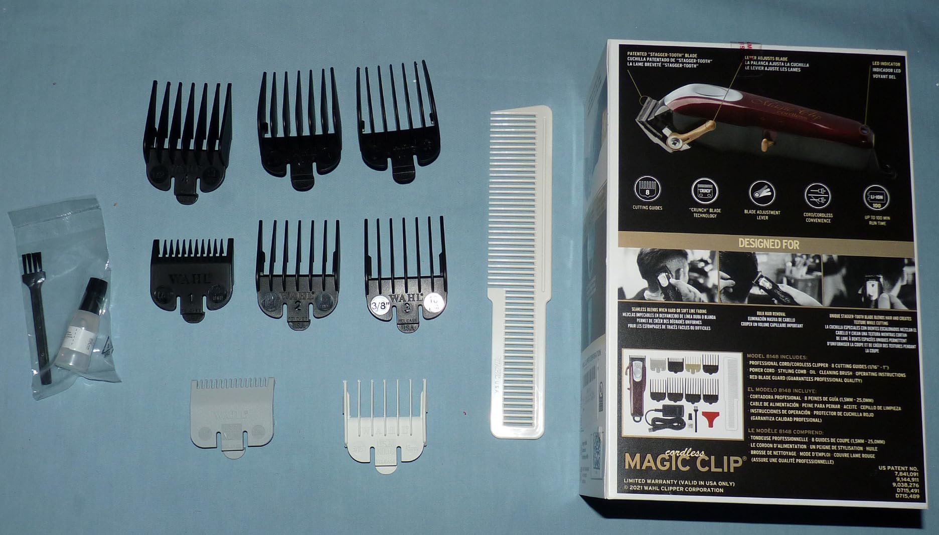 $24/mo - Finance Wahl Professional 5 Star Gold Cordless Magic Clip Hair ...