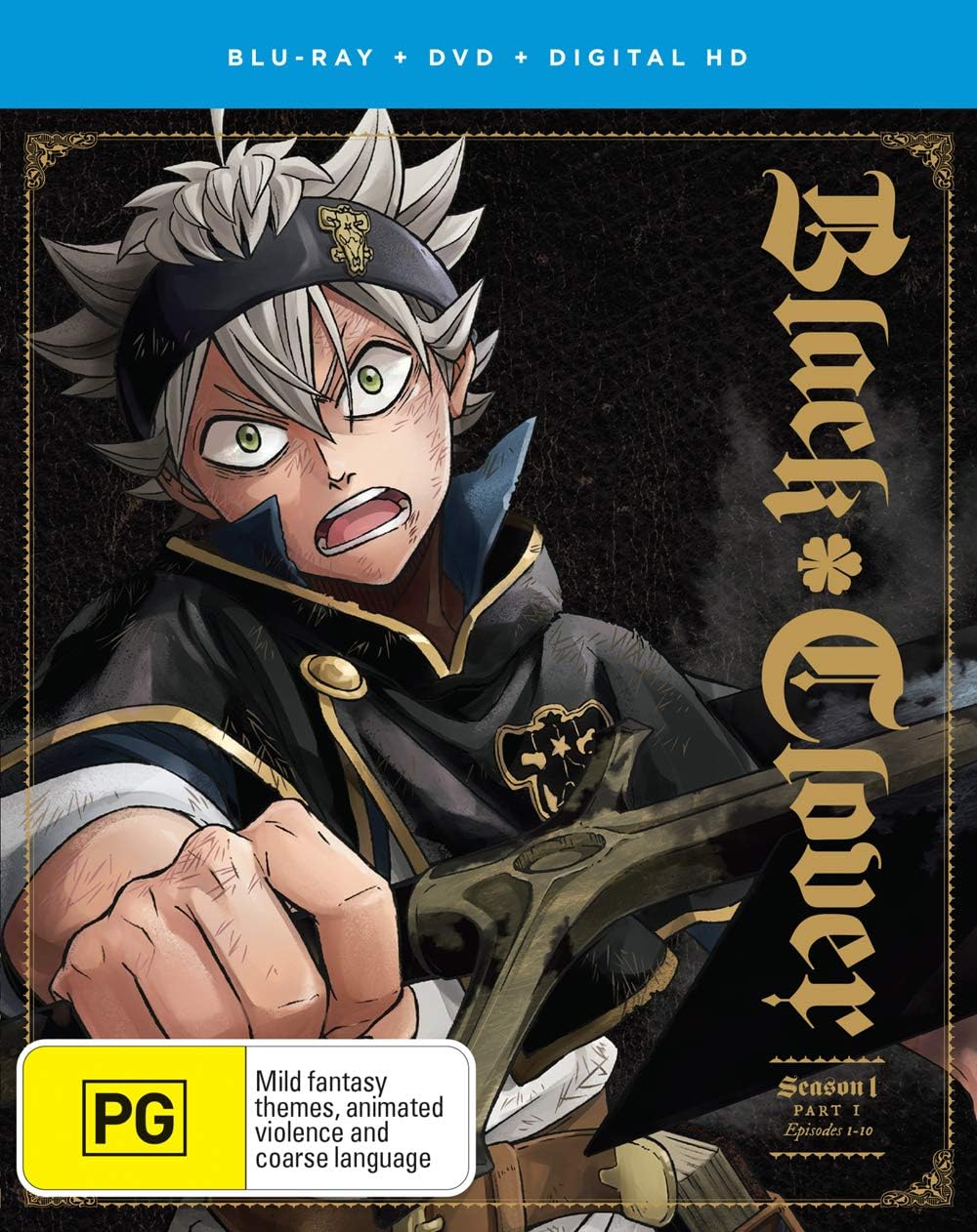 Black Clover Season 1 Part 1DVD / Blu-Ray Combo : Tatsuya Yoshihara ...