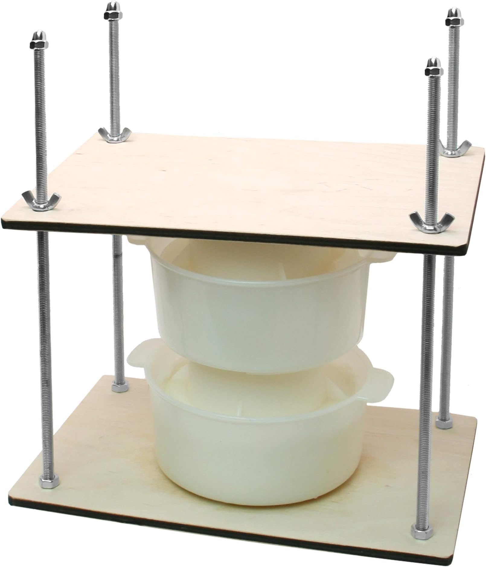 Amazon.com: PetriStor Wooden Cheese Press for Cheese Making Supplies ...