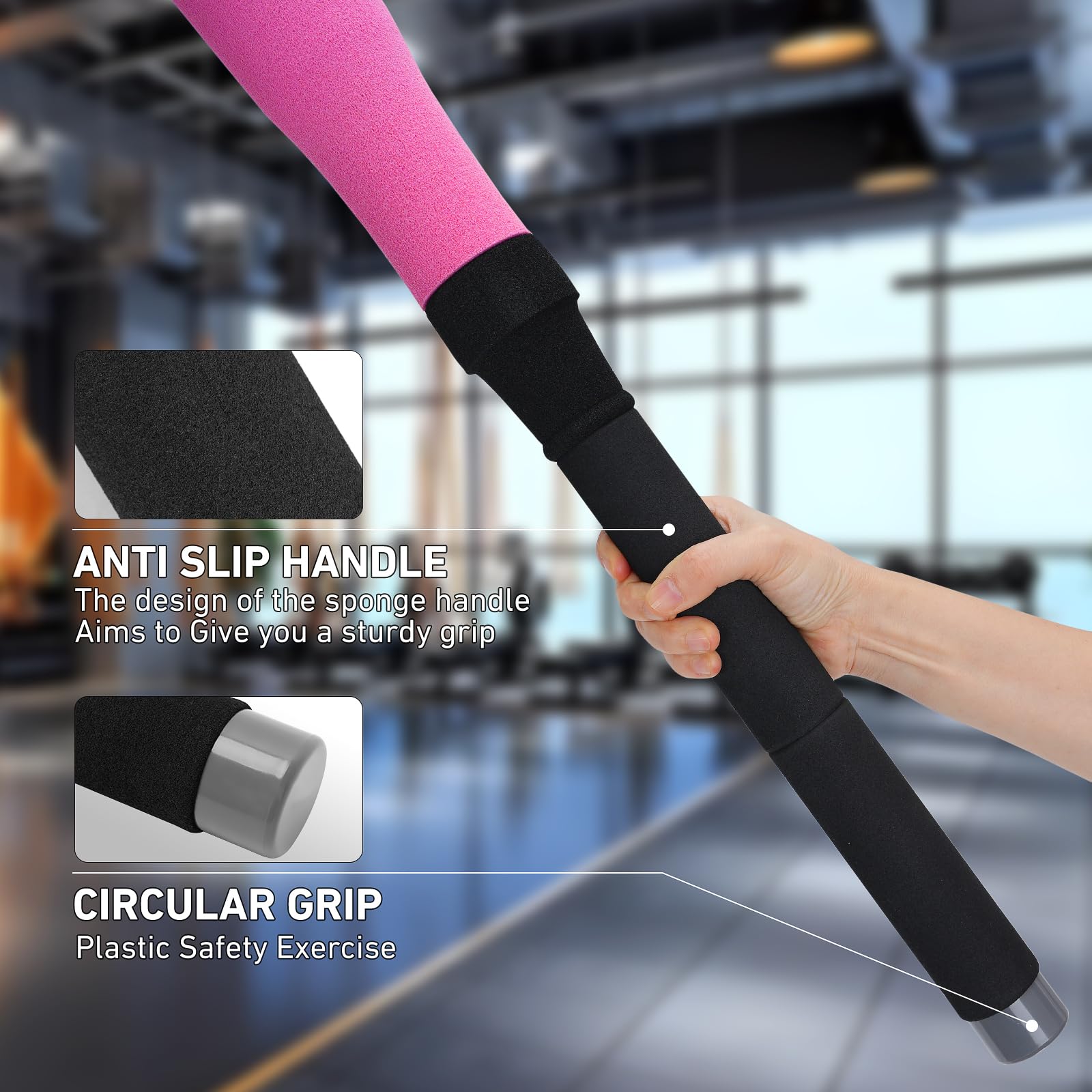 Snapklik.com : NEALFIT Indian Clubs, Weighted Club For Strength ...