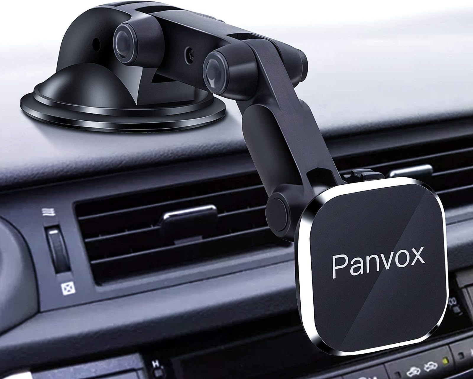 Amazon.com: Magnetic Phone Car Mount, Universal Dashboard Windshield ...