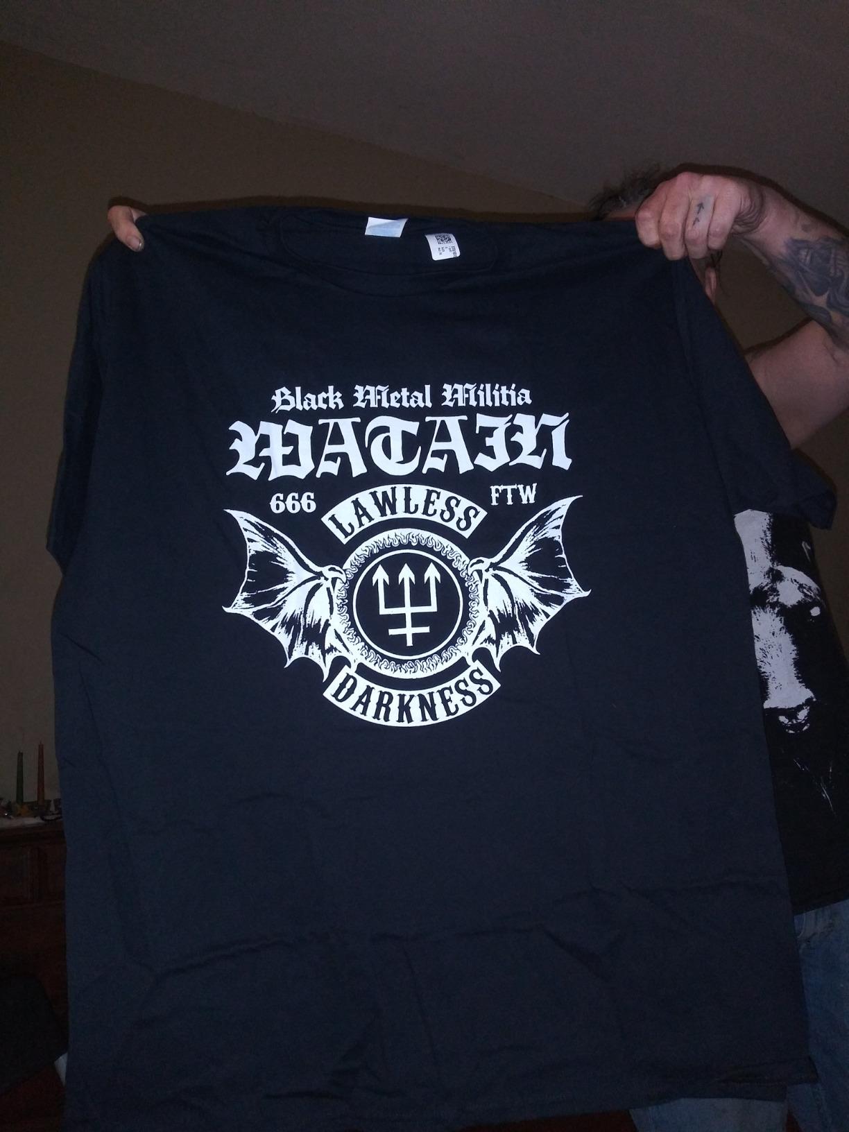 Amazon.com: Watain - Lawless Darkness - Official Merchandise T-Shirt ...