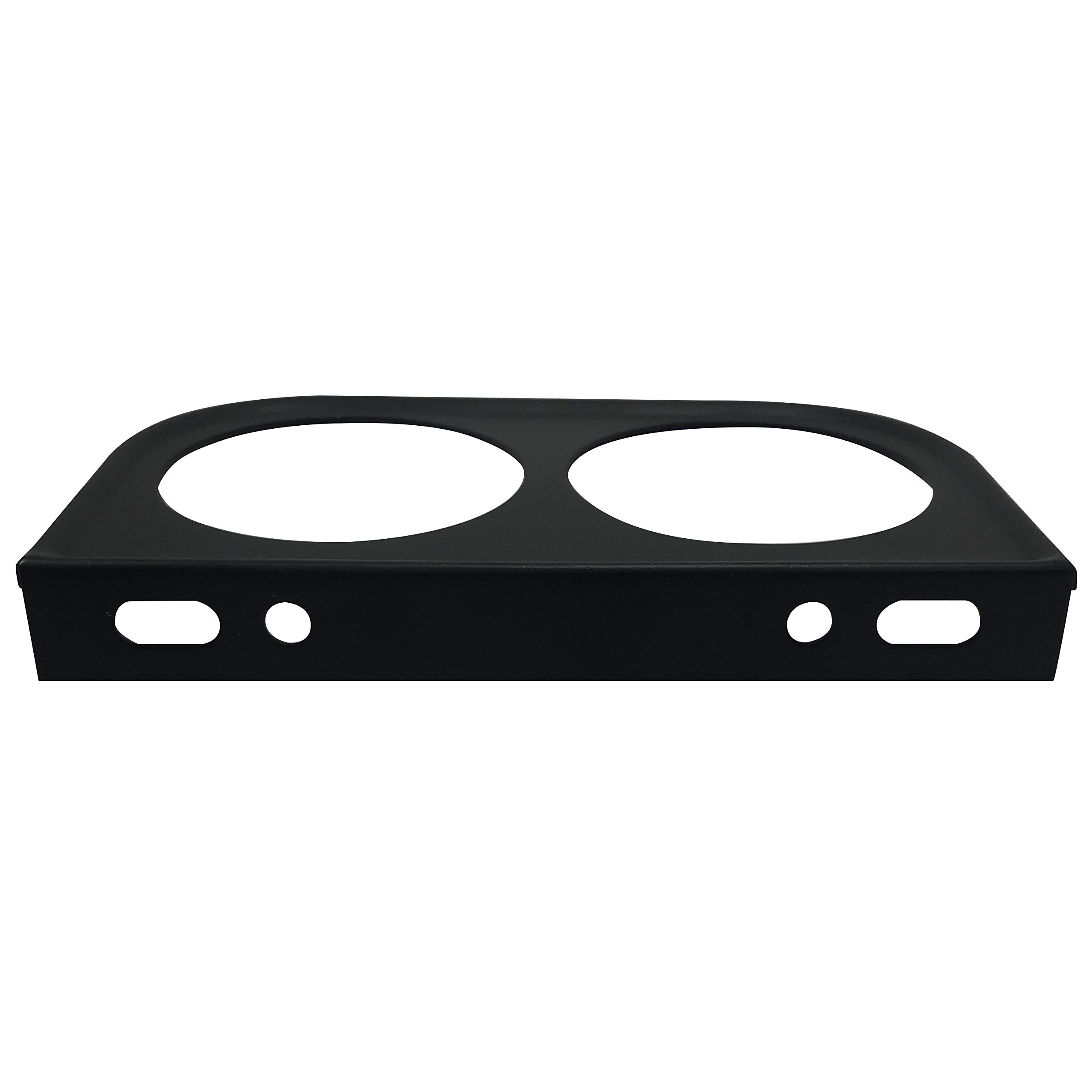 Equus 9821 2" Single Gauge Mounting Panel, Chrome