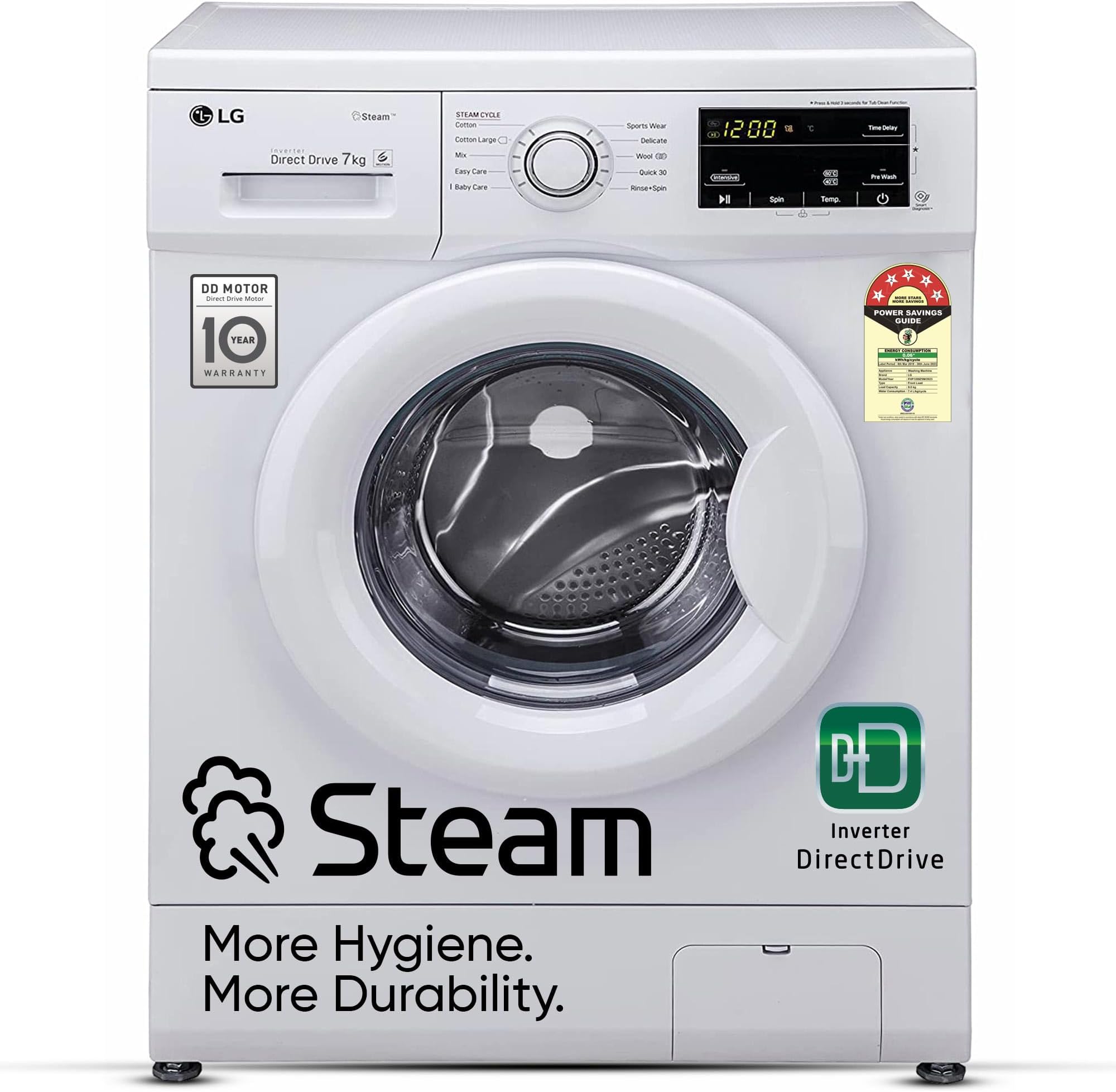 Voltas Beko, A Tata Product 8 Kg 5 Star Inverter Quick wash Fully ...