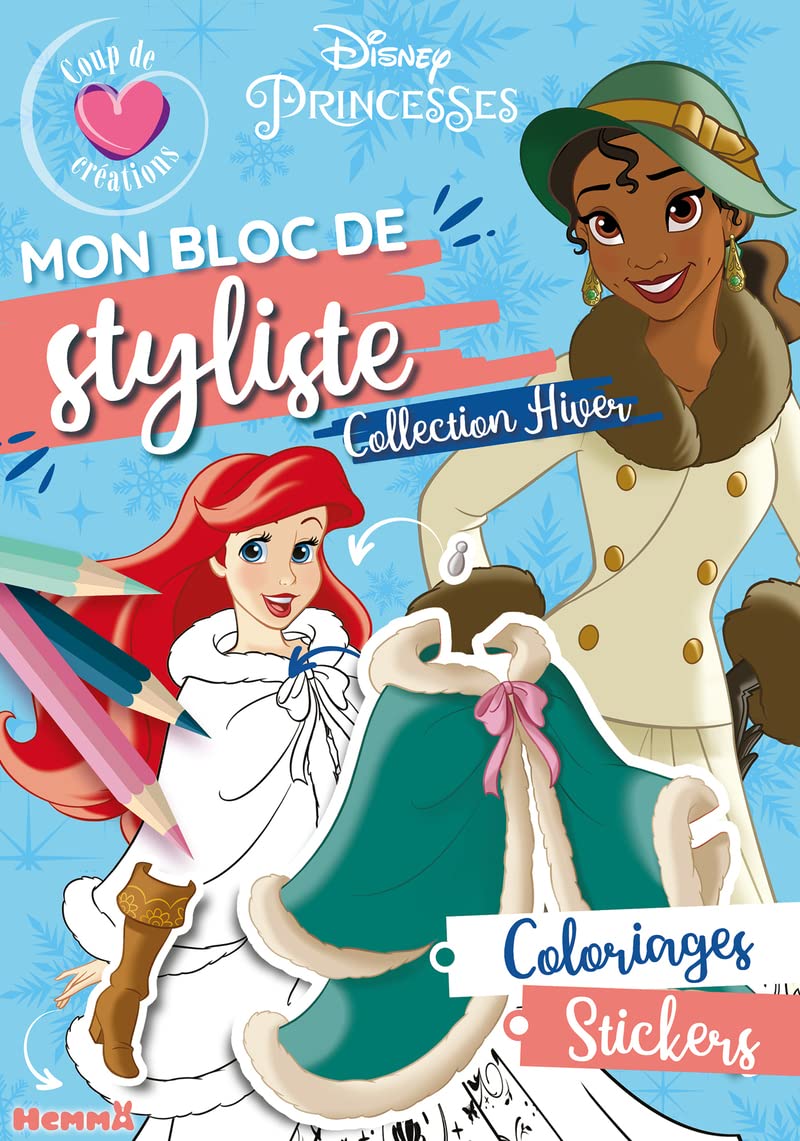 Disney Princesses - Mon bloc de styliste - Coup de coeur créations ...