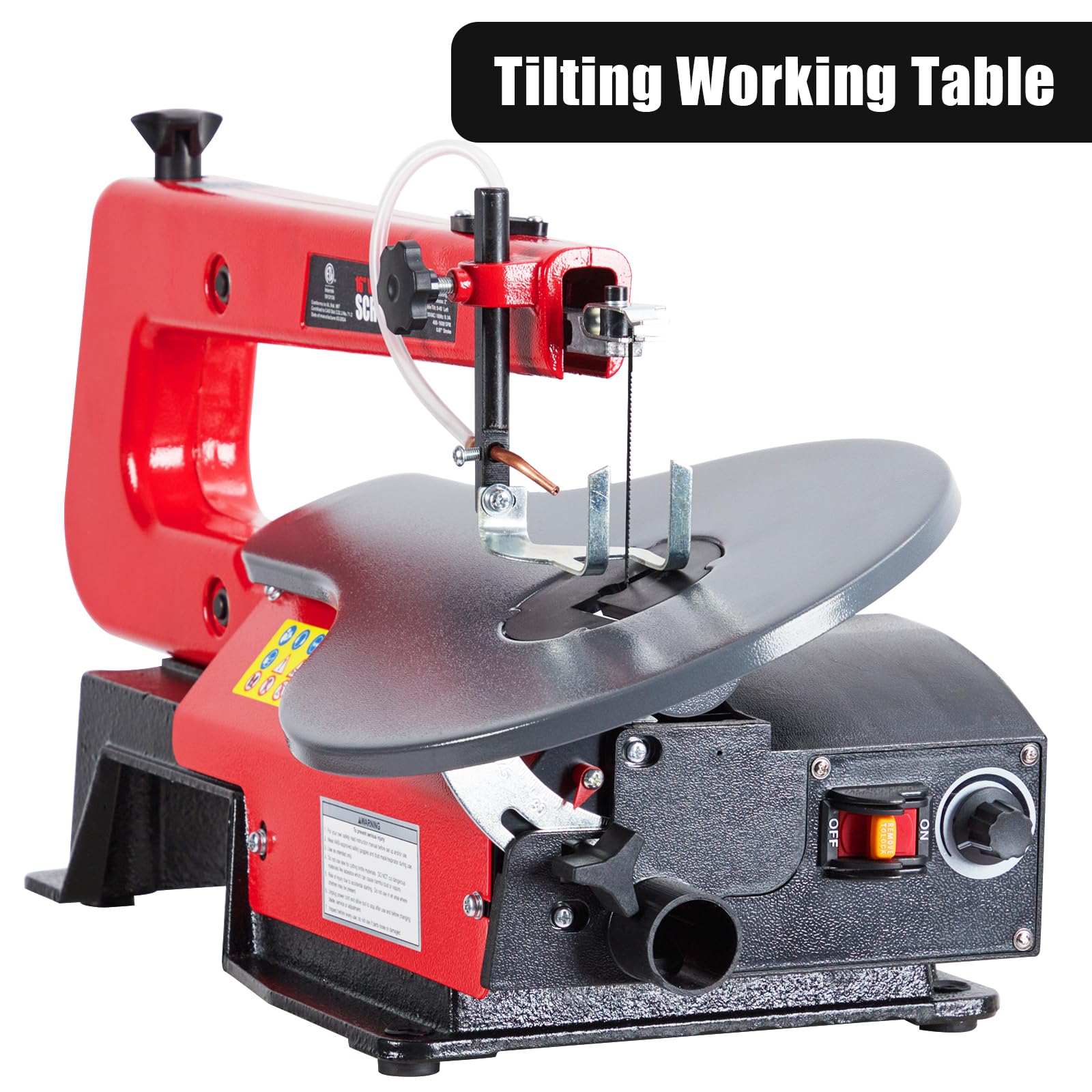 Snapklik.com : YardYonder 16-Inch Variable Speed Scroll Saw