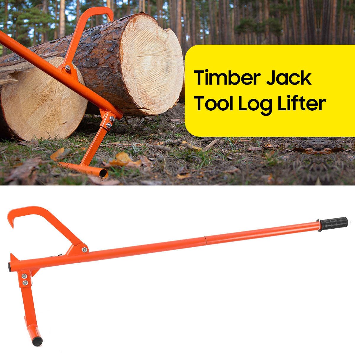 Manual Log Splitter 10" 2-Jaw Log Cant Hook Log Hauler Log Wood Lifting ...