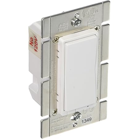 Jasco 45609LAB Z-Wave On/Off Relay Switch (Light Almond) (ZW4001 ...