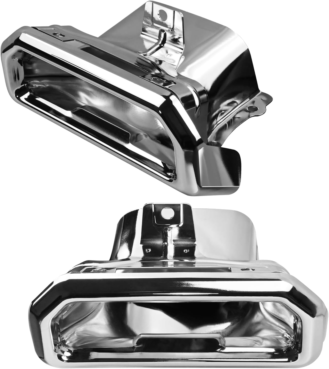 Vanshly 2253506 Exhaust Tips Bezels RH/LH 1 PAIR Compatible with 2019 ...