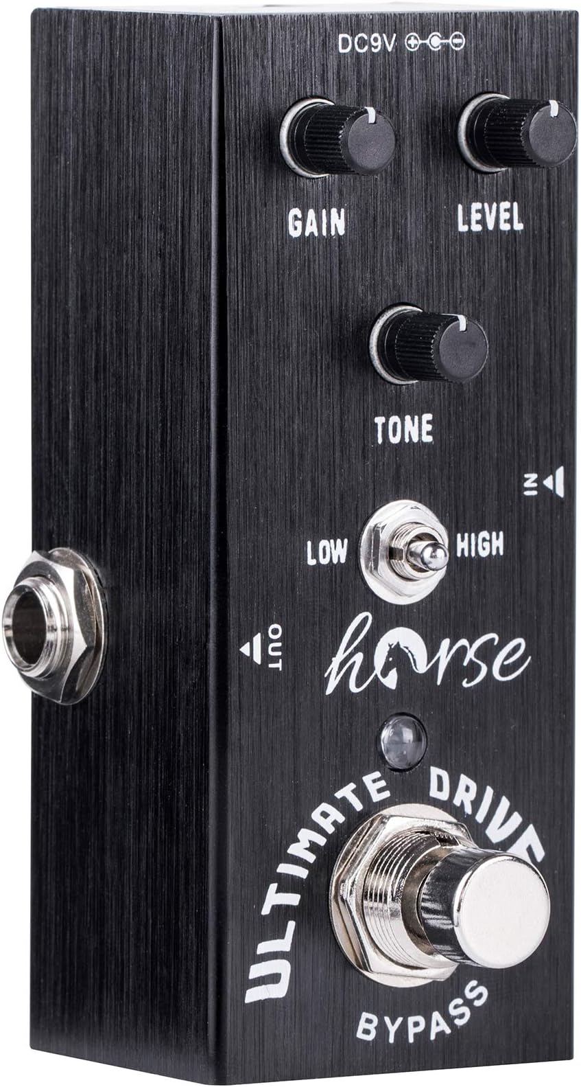 Amazon.com: Yootones Mini Electric Guitar Effects Pedal Metal Shell DC ...