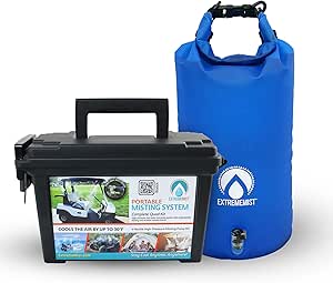 Amazon.com: EXTREMEMIST Portable Misting System and Water Container ...