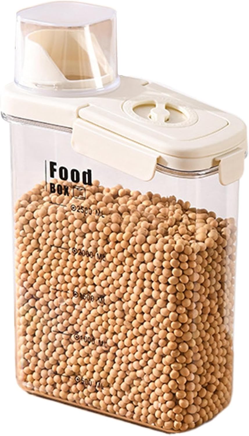 Amazon.com: Generic Kitchen Jars with Lids - Dampproof Airtight Food ...