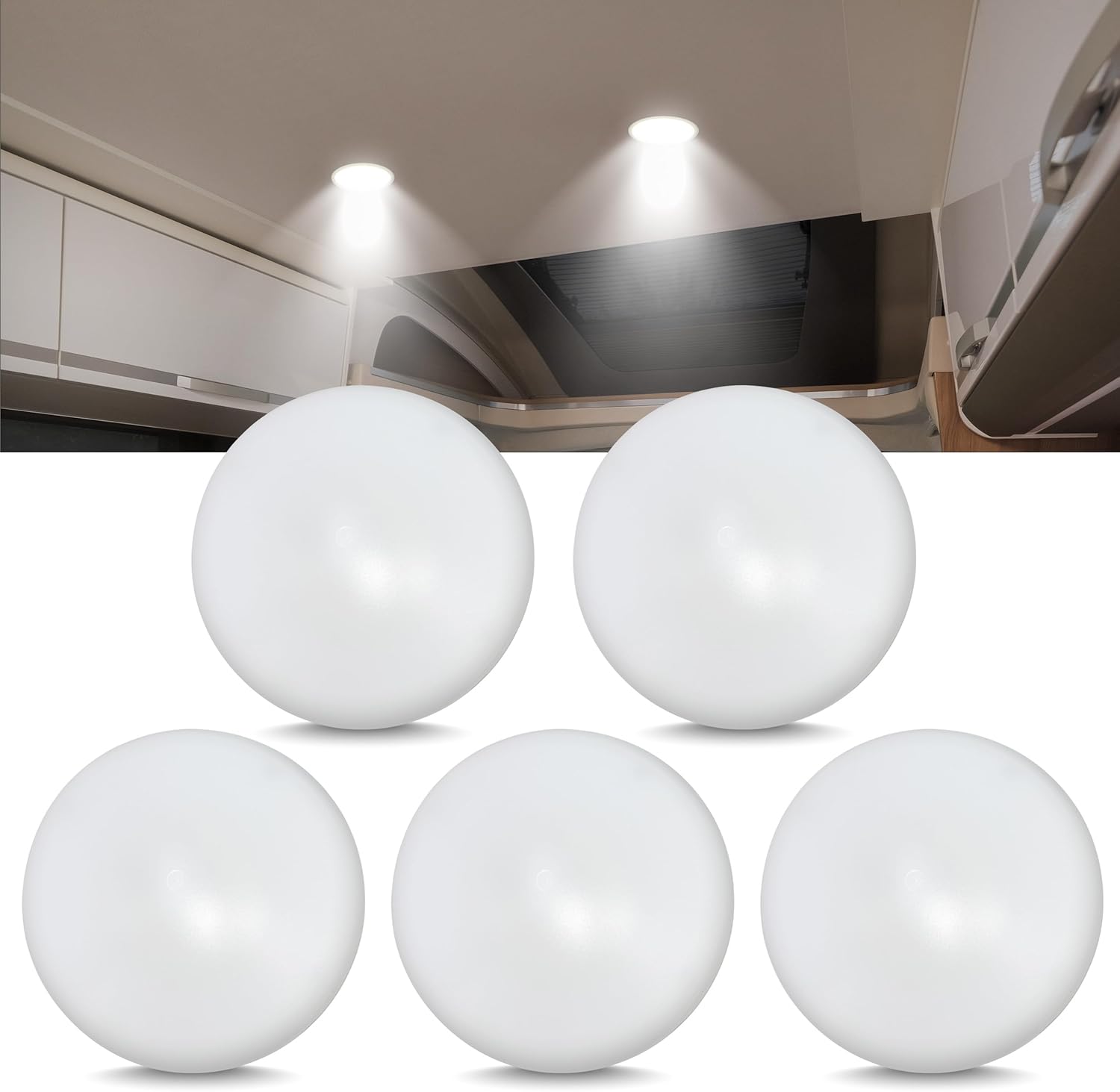 Amazon.com: Command Electronics OEM 12V LED RV Low Profile Surface ...