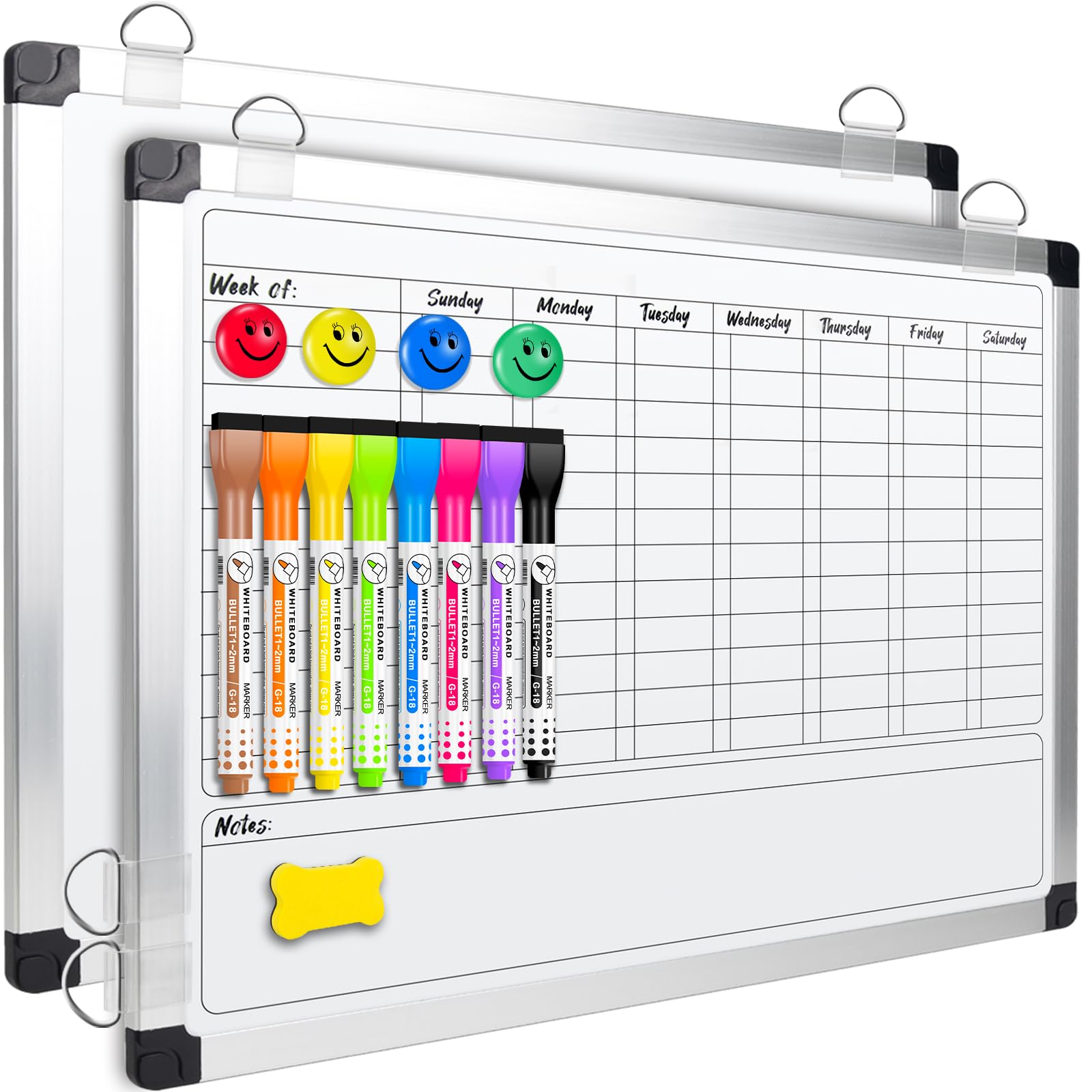 Snapklik.com : EAONE 16 X 12 In Magnetic Dry Erase Chore Chart ...