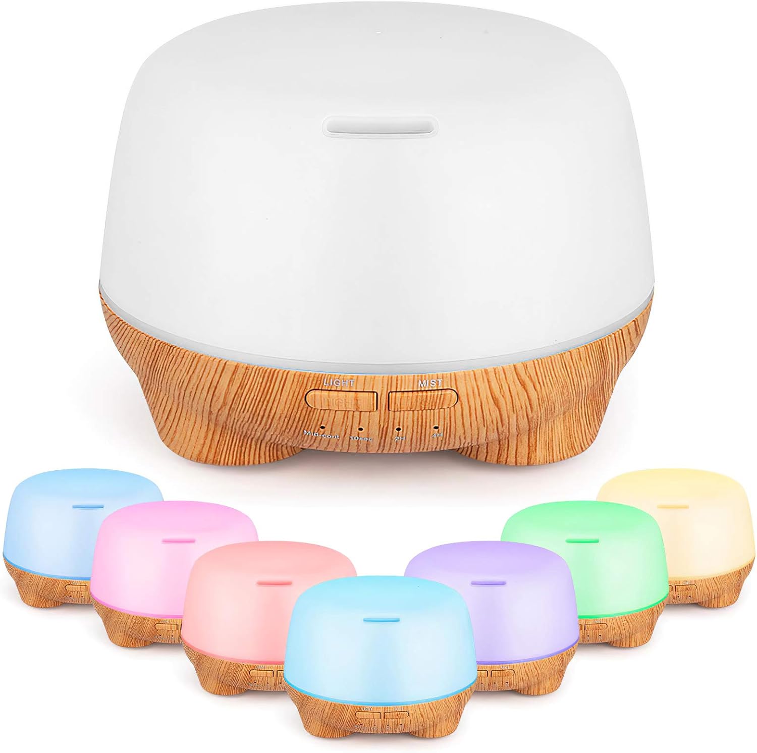 SK Depot Essential Oil Diffuser 500ml Ultrasound Aromatherapy Diffusers ...