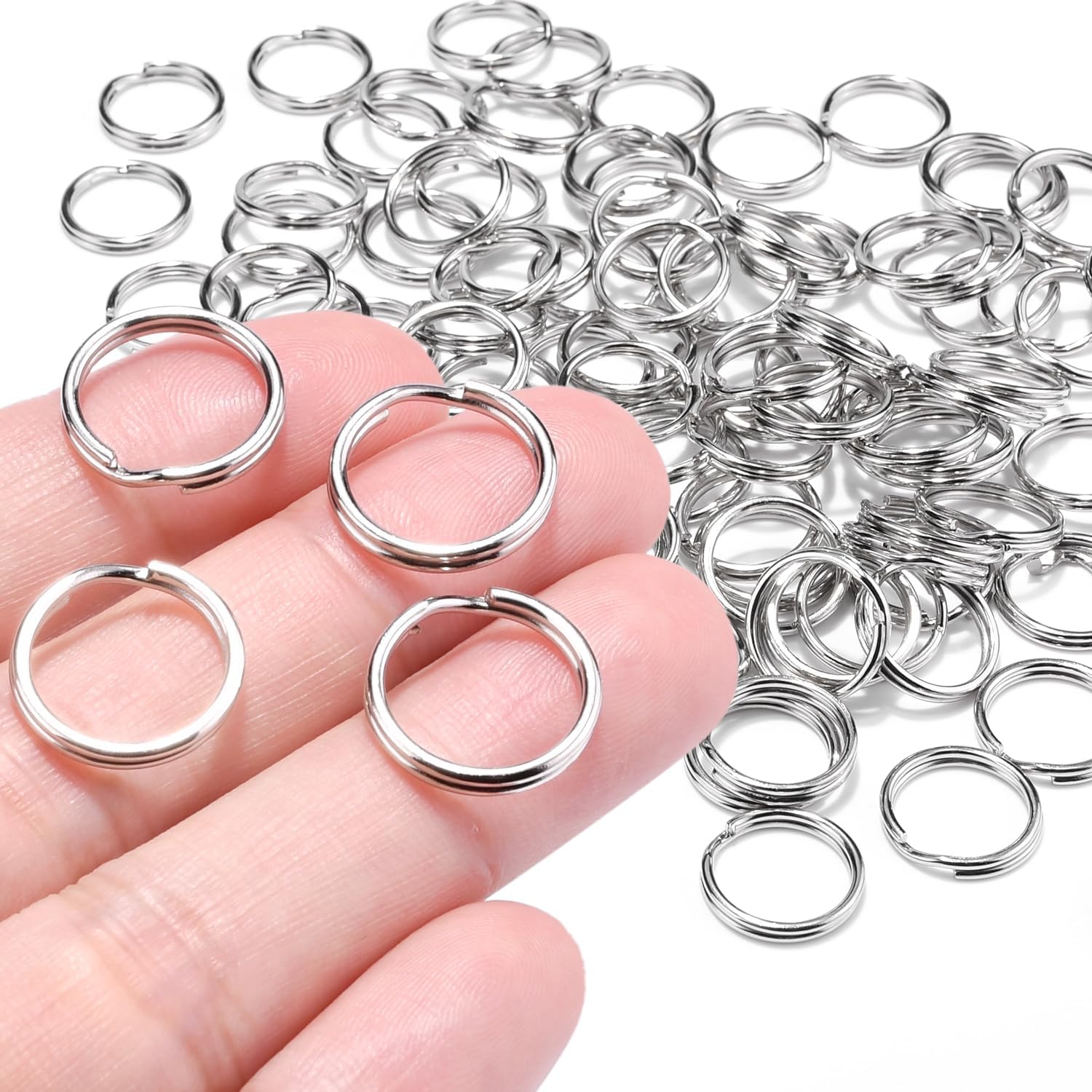 Amazon.com: 50 Nickel Plated Split Rings 16mm 5/8"