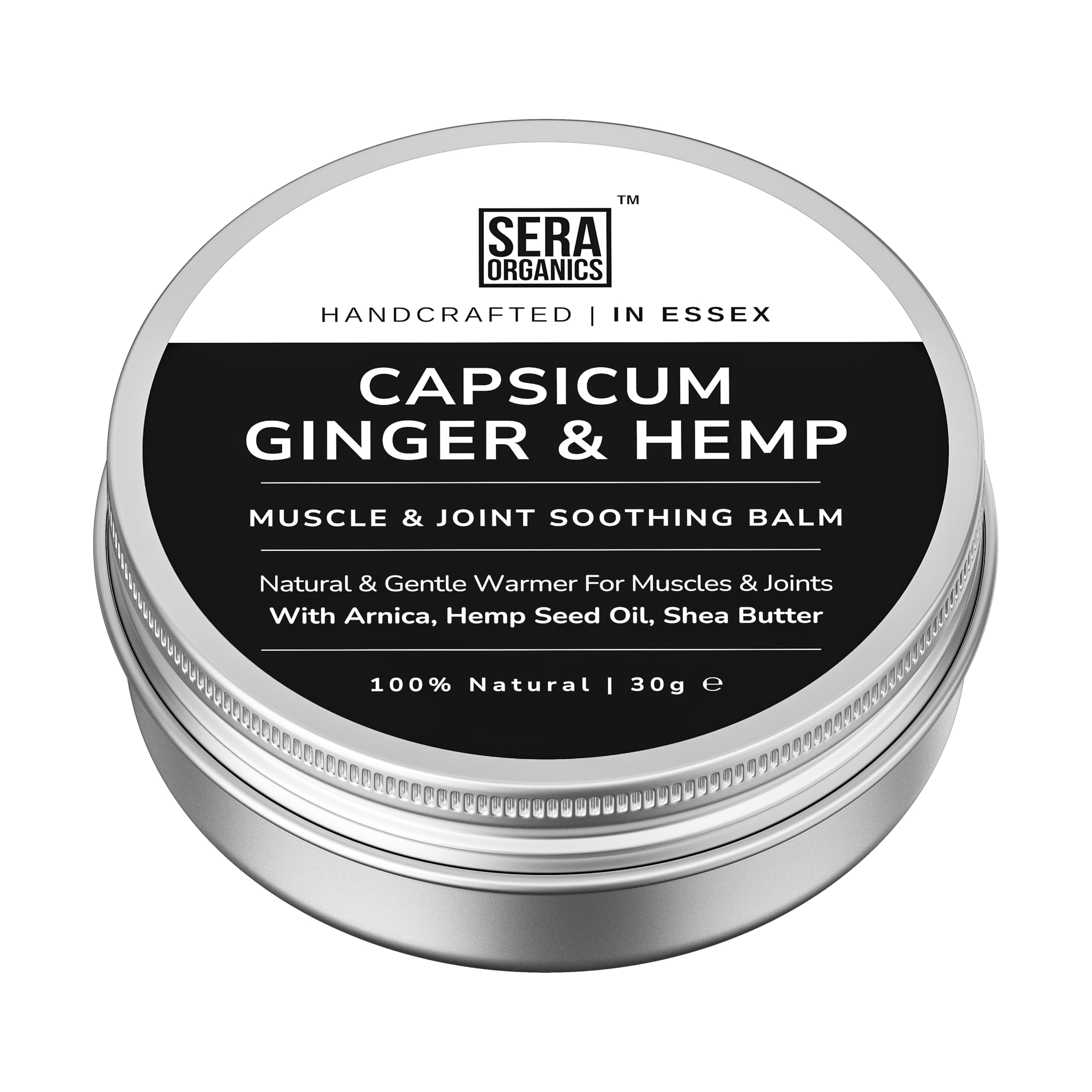 Ginger Warming Cream with Capsicum & Hemp - Muscle & Joint Gentle ...