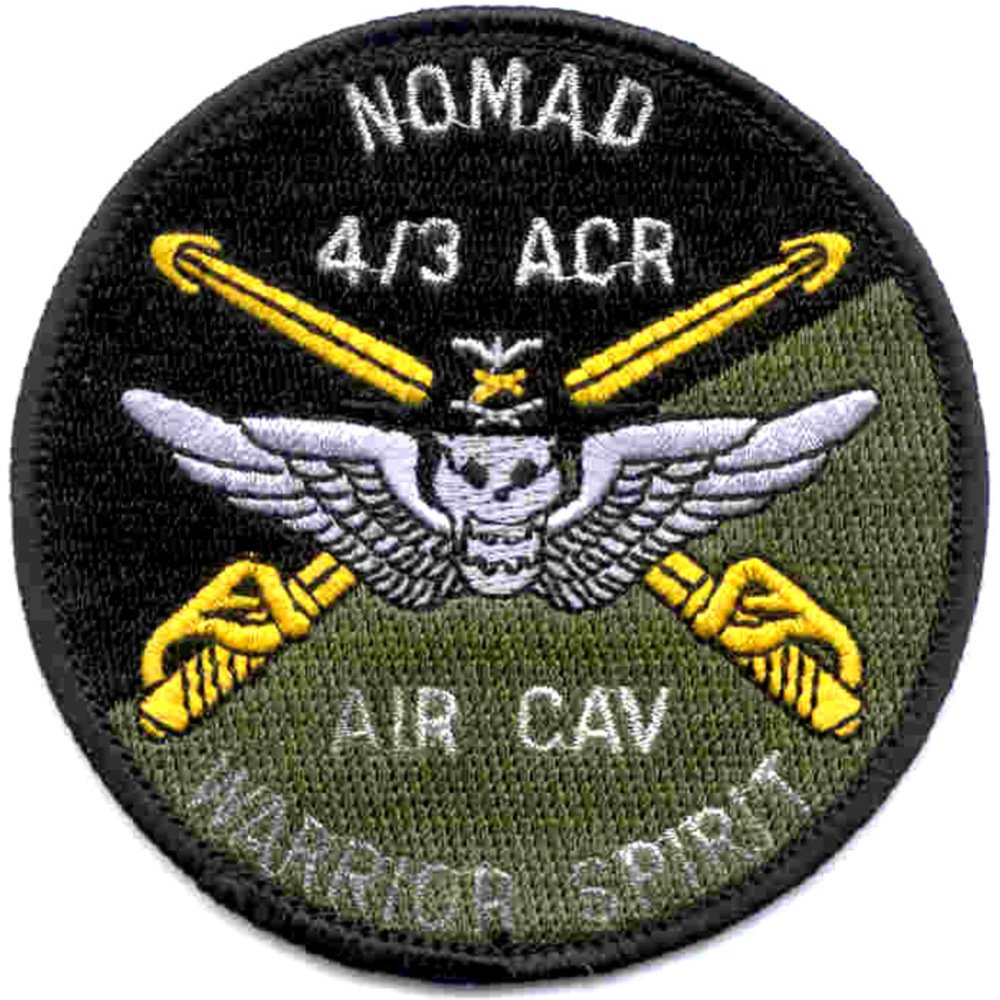 Amazon.com: 4th Battalion 3rd Aviation Cavalry Regiment Patch OD ...