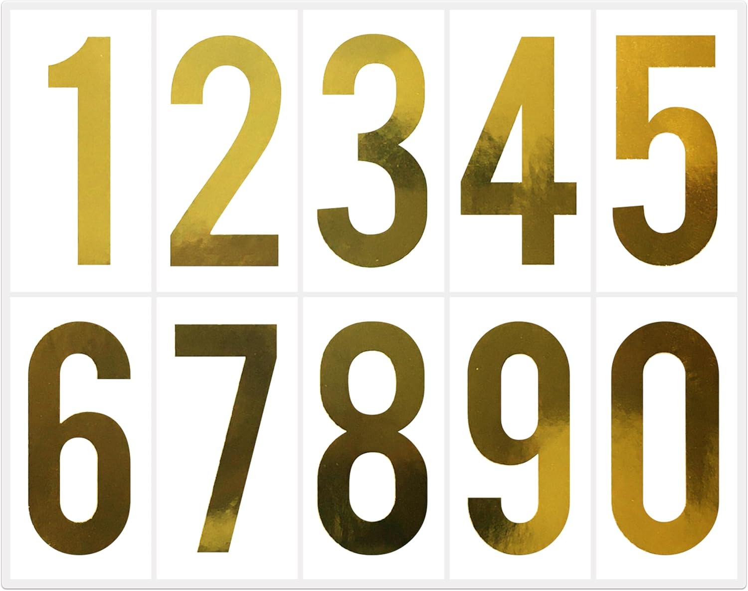 Amazon.com: easykart labels Mailbox Numbers Self Adhesive Vinyl for ...