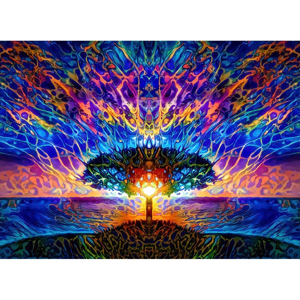 Tree Of Life Drawing Colorful