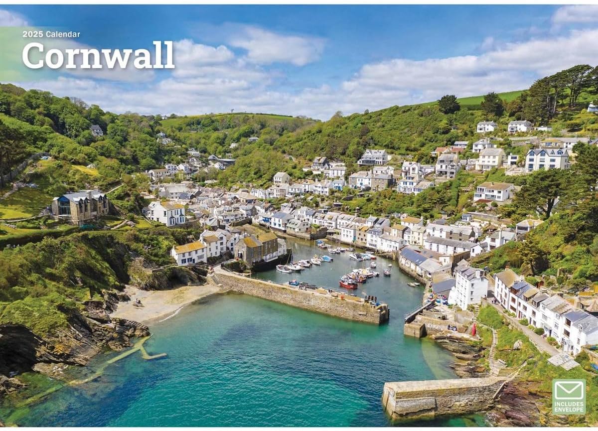 Cornwall A4 Calendar 2025 (PFP) : Amazon.co.uk: Stationery & Office ...