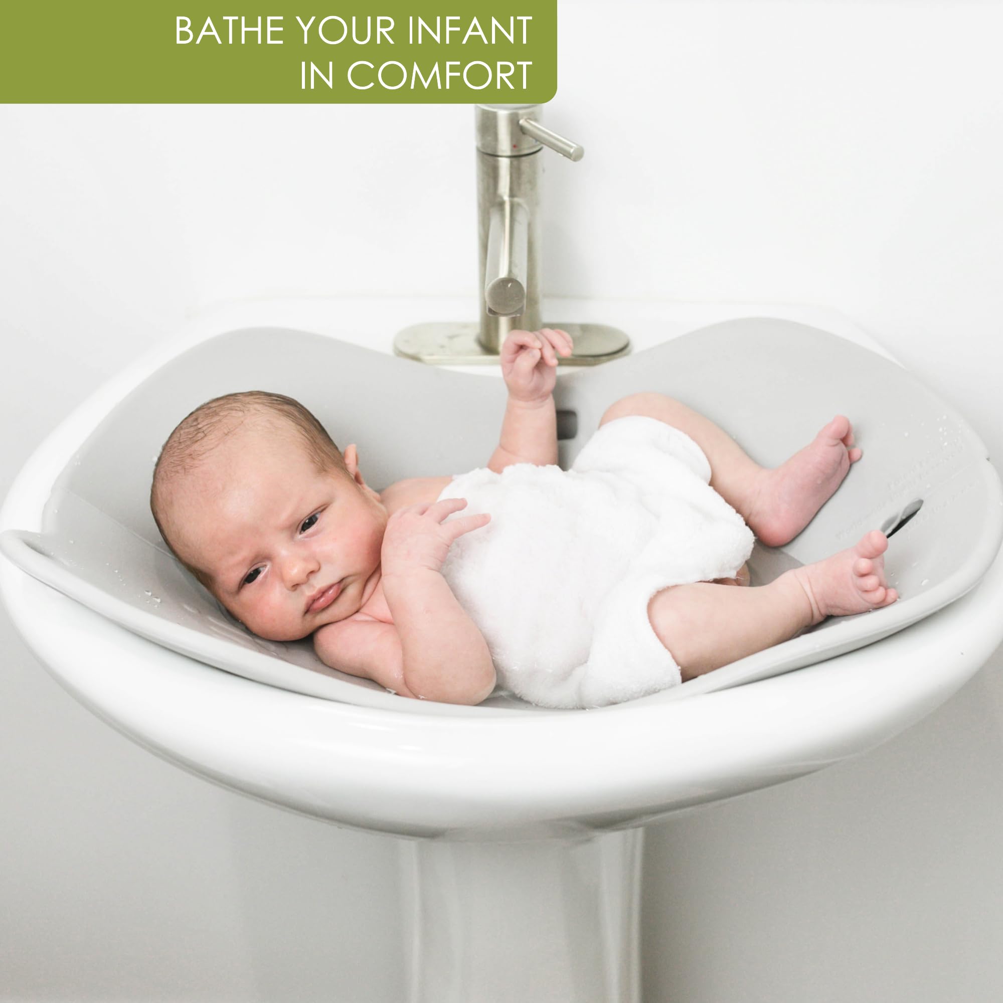 Snapklik.com : Puj Flyte Compact Infant Bathtub, Newborns And Infants ...