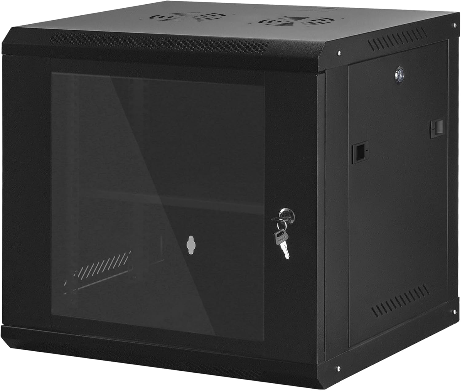 Amazon.com: OSHEA 9U Wall Mount Server Rack, L Rail and Thickened ...