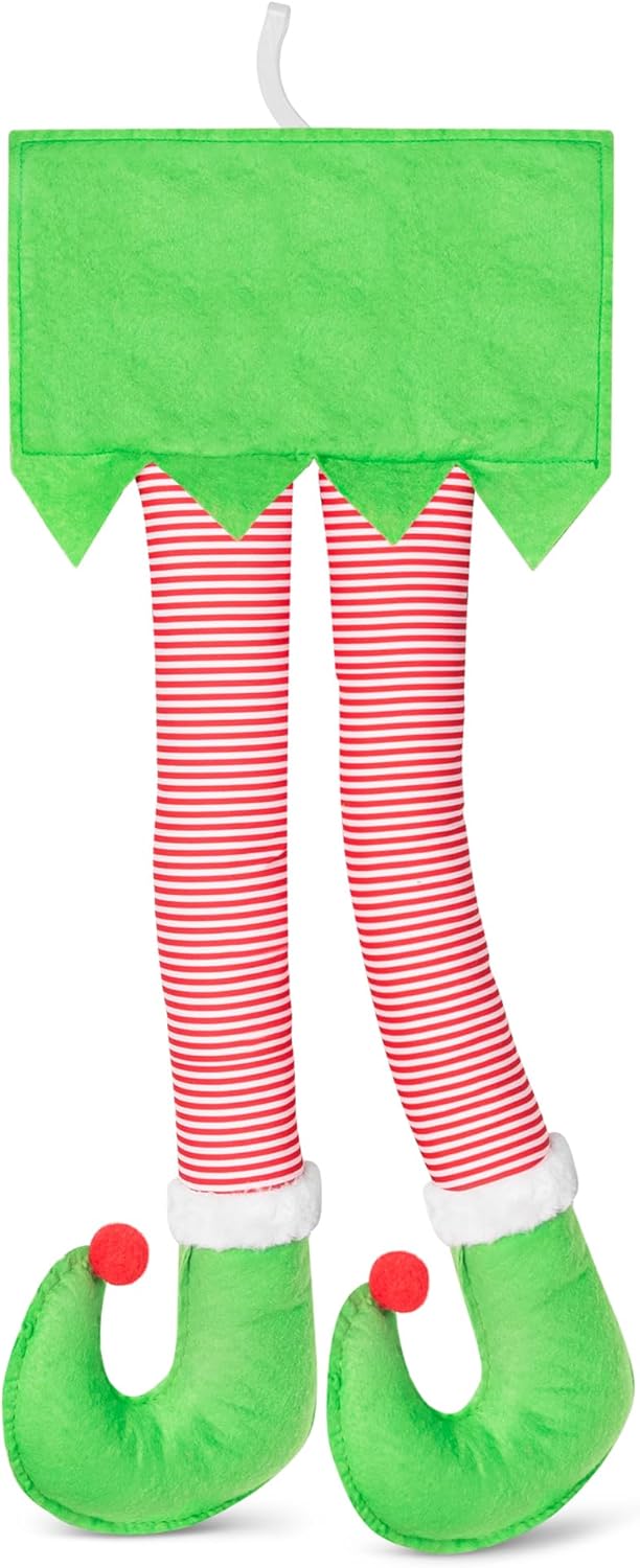 Amazon.com: Carbella Trunk Elf Legs Christmas Car Decoration, Stuffed ...