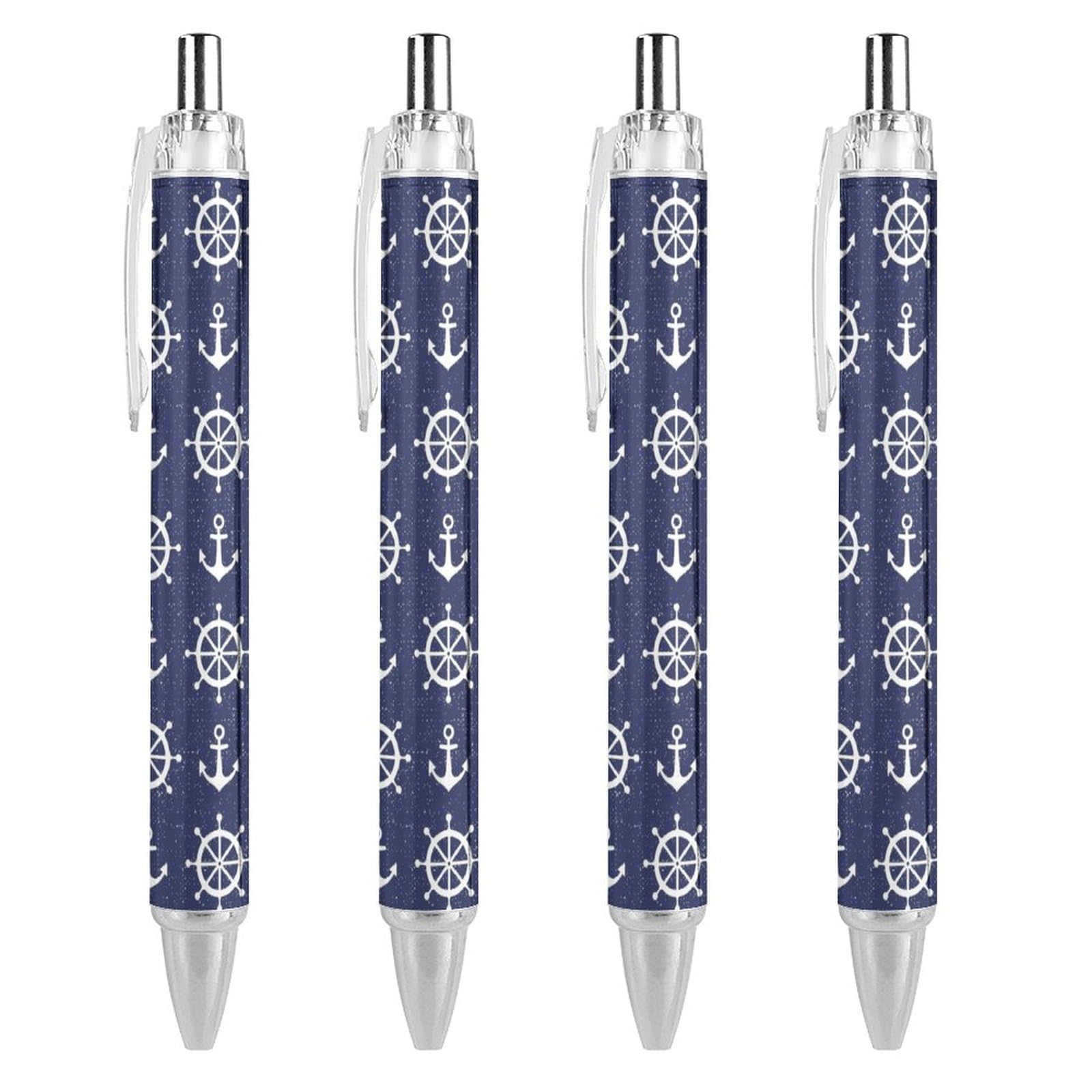 Amazon.com: Anchor and Steering Wheel Ballpoint Pens Retractable Pen ...