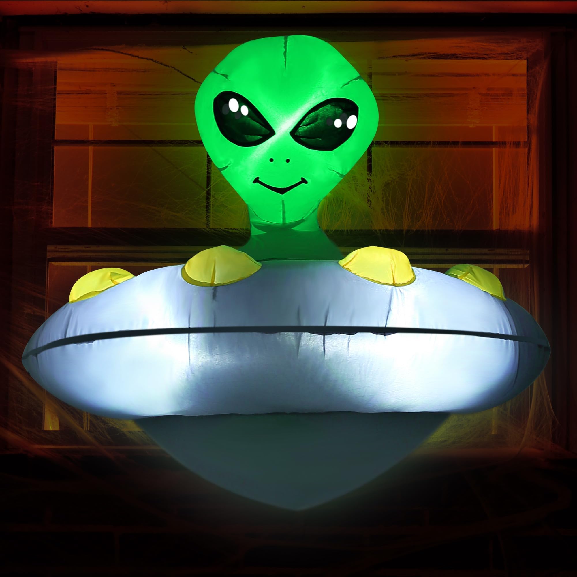 Amazon.com: Giant Inflatable UFO with Led Inflatable Flying Saucer UFO ...