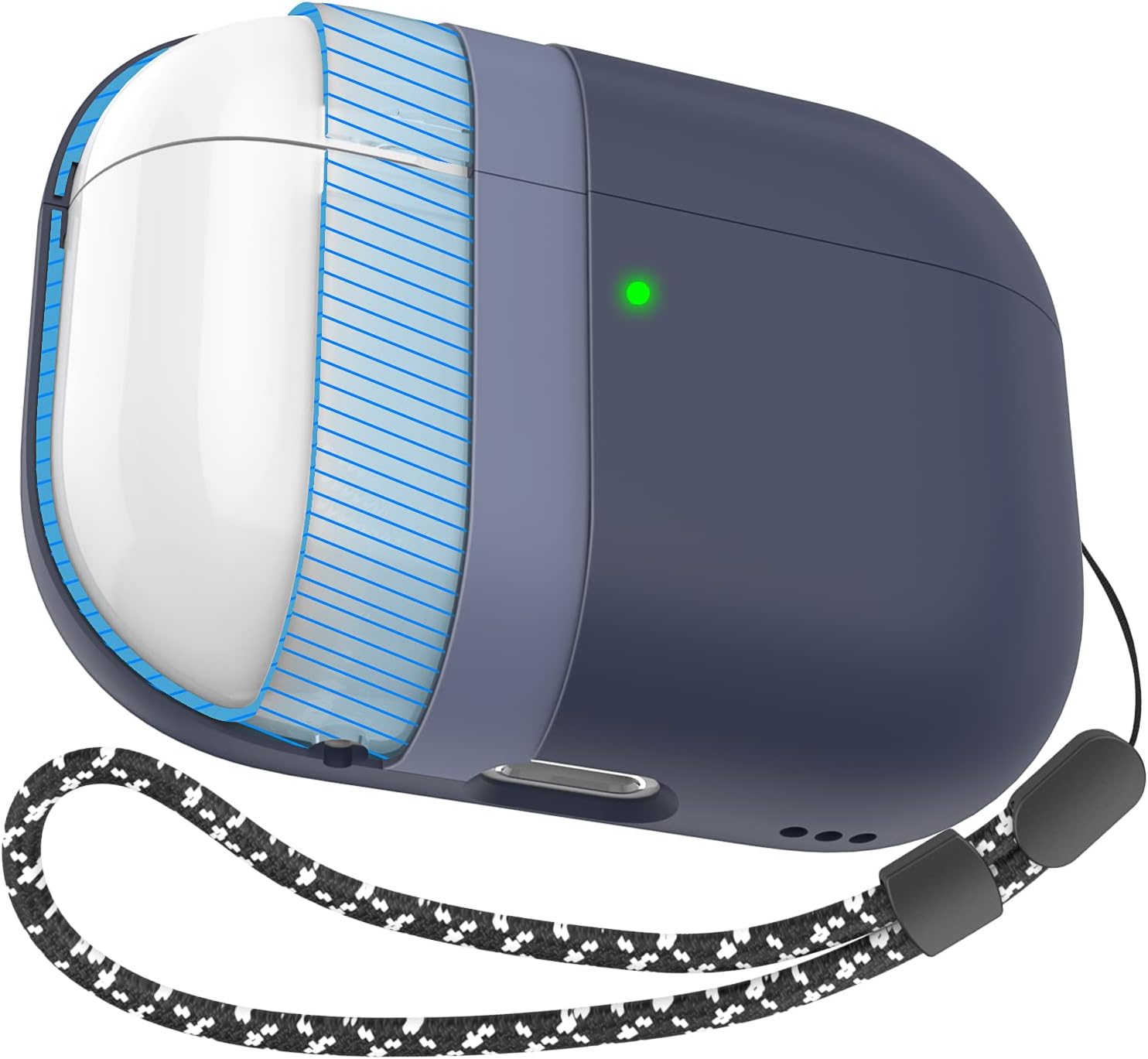 Amazon.com: AhaStyle AirPods Pro 2nd Generation Case Protective Cover [Front LED Visible] [Added ...