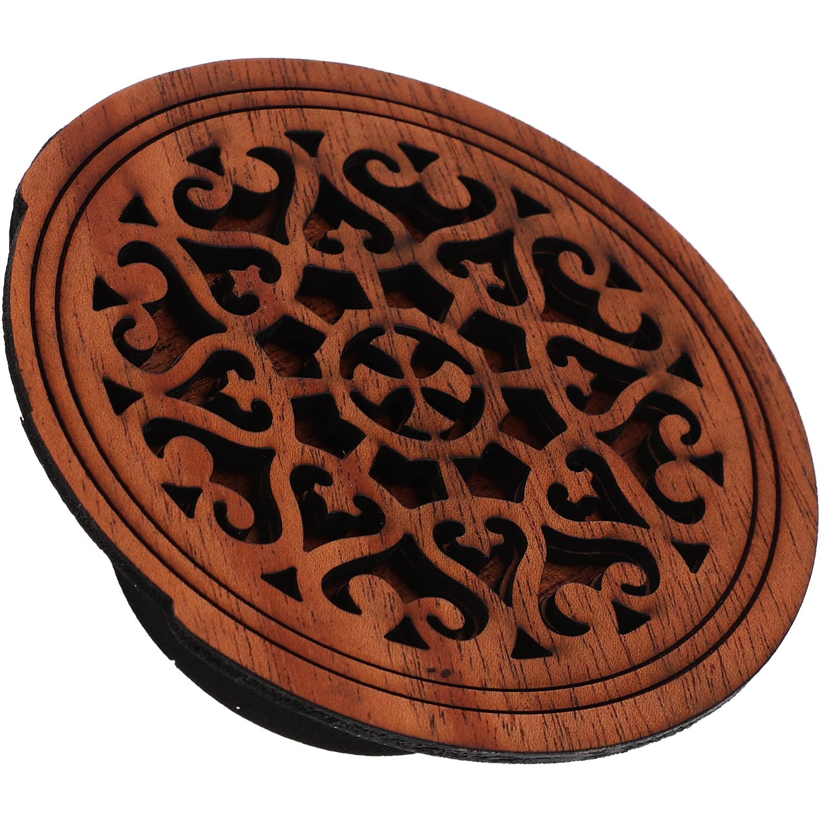 Amazon.com - Vaguelly Lute Wooden Guitar Soundhole Cover Guitar Block ...
