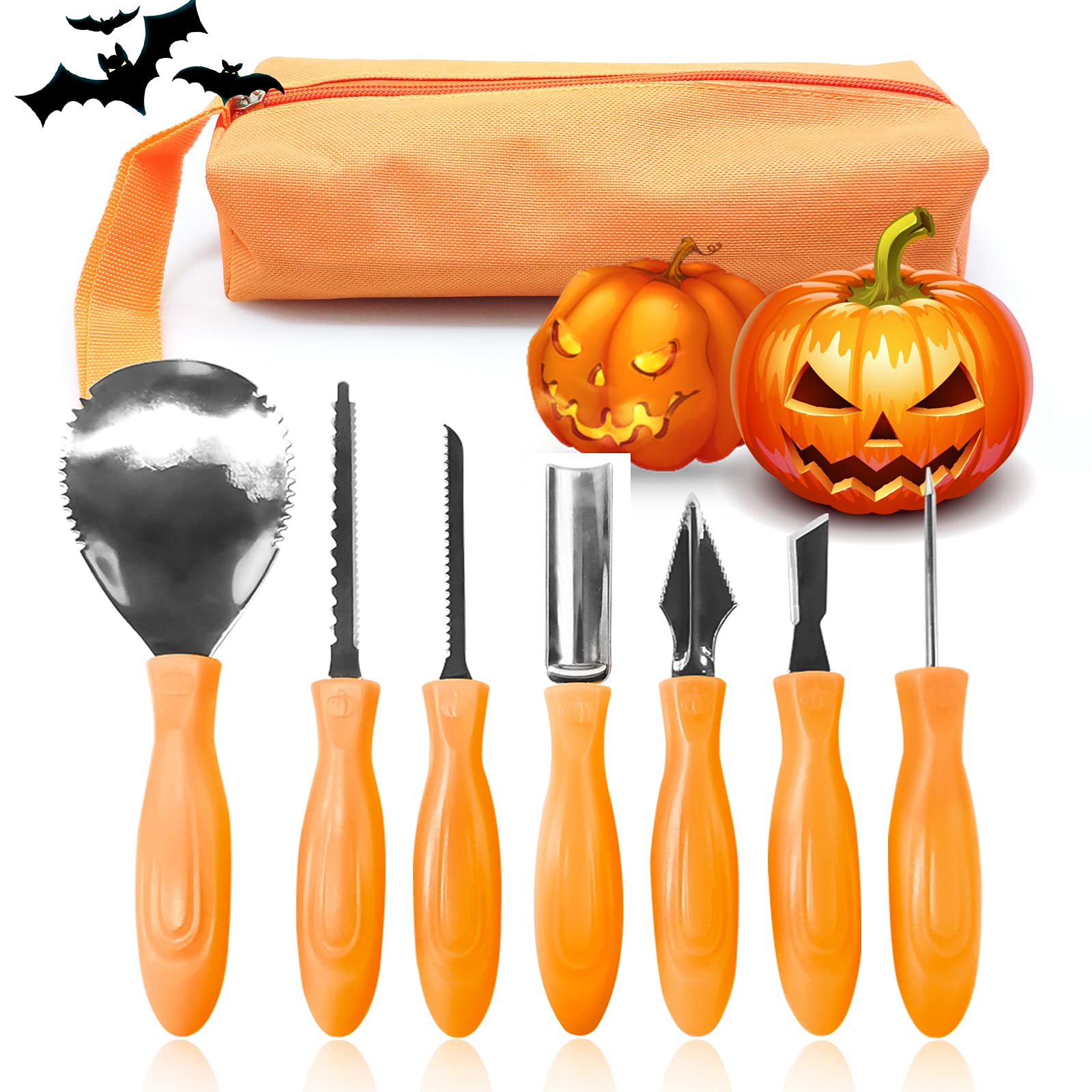 Buy Halloween Pumpkin Carving Kit 7 Pcs Stainless Steel Pumpkin Carving buy-halloween-pumpkin-carving-kit-7-pcs-stainless-steel-pumpkin-carving