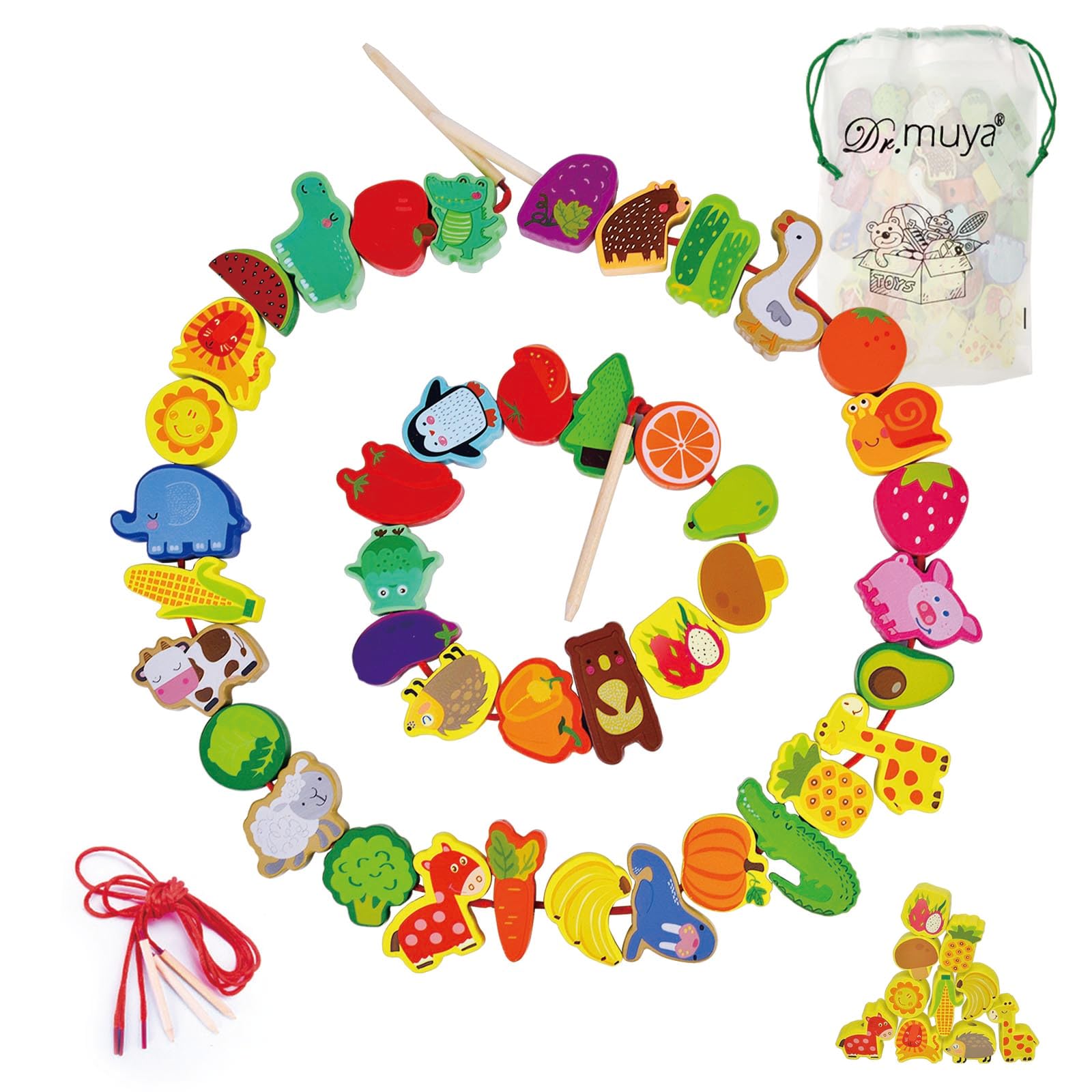 Gioco Peluche Pinze Gioco Educativo Dr. MUYA Per Bambini 3-6 Anni ...