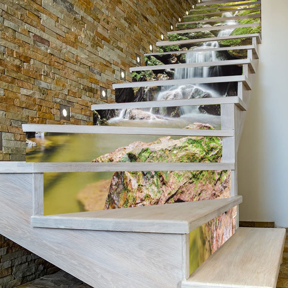 Waterfalls Decorating Ideas Stair Riser From Carpet To DIY Hardwood