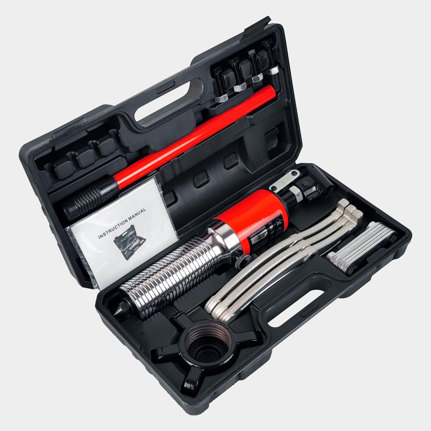 Buy AMZCNC 10 Ton Hydraulic Gear Puller Adjustable 3 Jaws Wheel Bearing ...