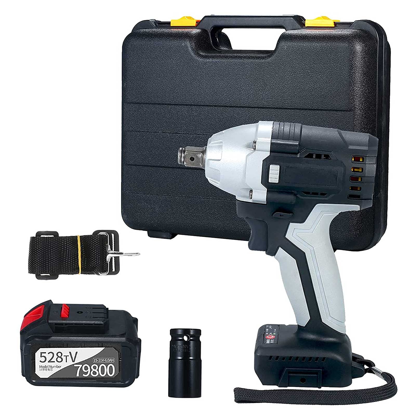 Cordless Impact Wrench Rotary Impact Wrench High Torque 380 Nm ...