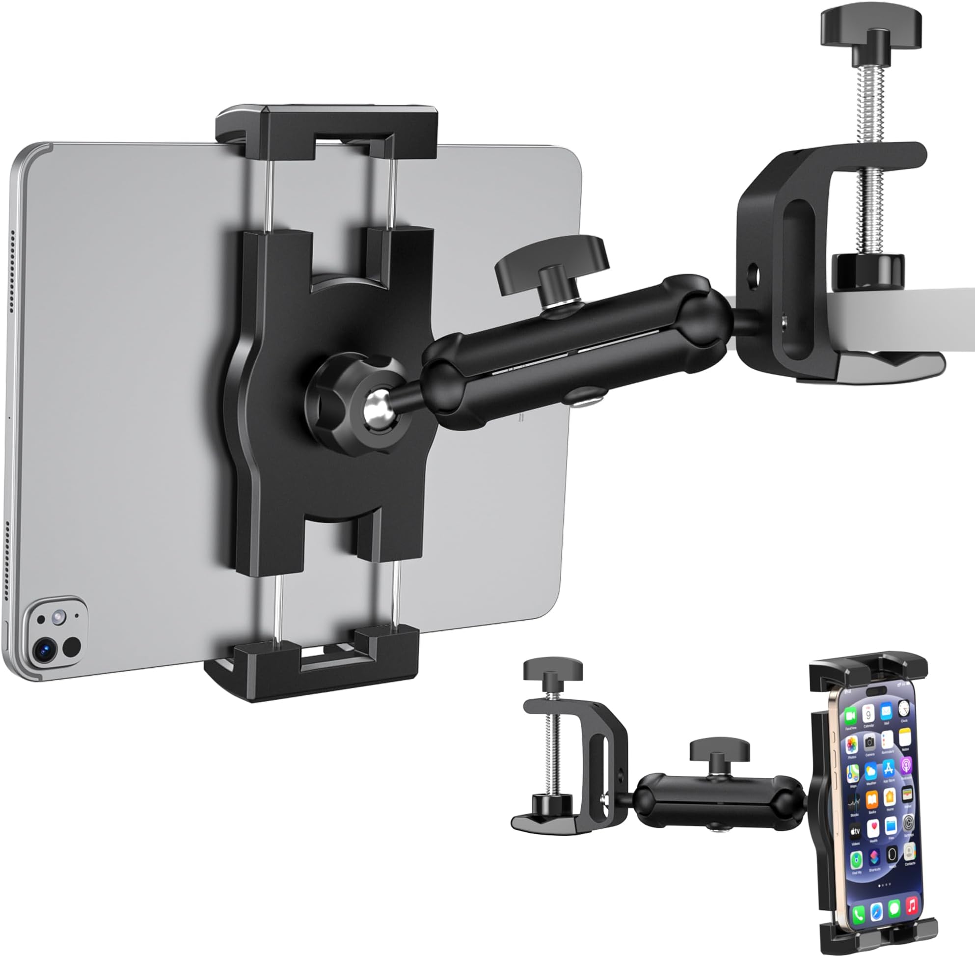 Amazon.com: YOOZ Kitchen Tablet Holder, Under Cabinet Tablet Mount ...
