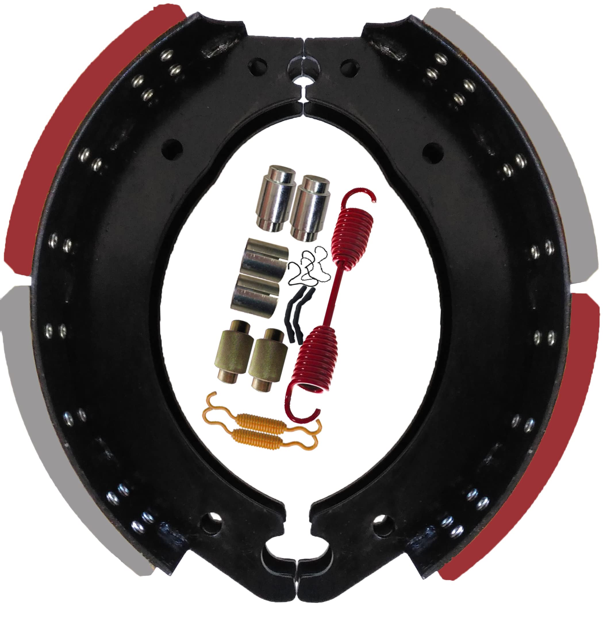 Amazon.com: 4515 Brake Shoe Box Kit 23K FF grade Premium Lining 2 ...