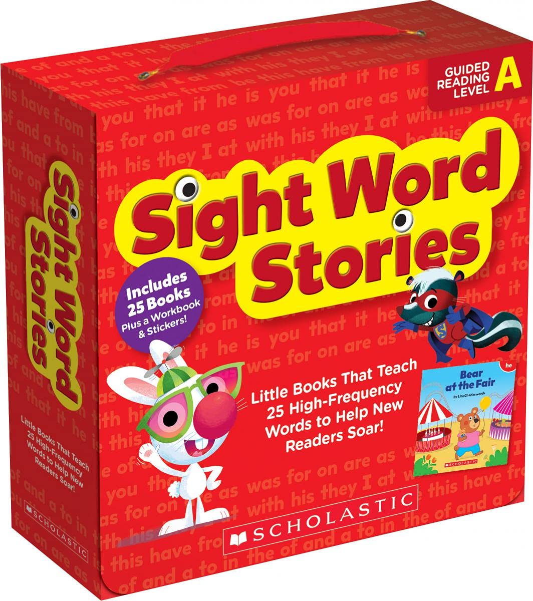 Amazon | Sight Word Stories Parent Pack Guided Reading Level a: Little ...