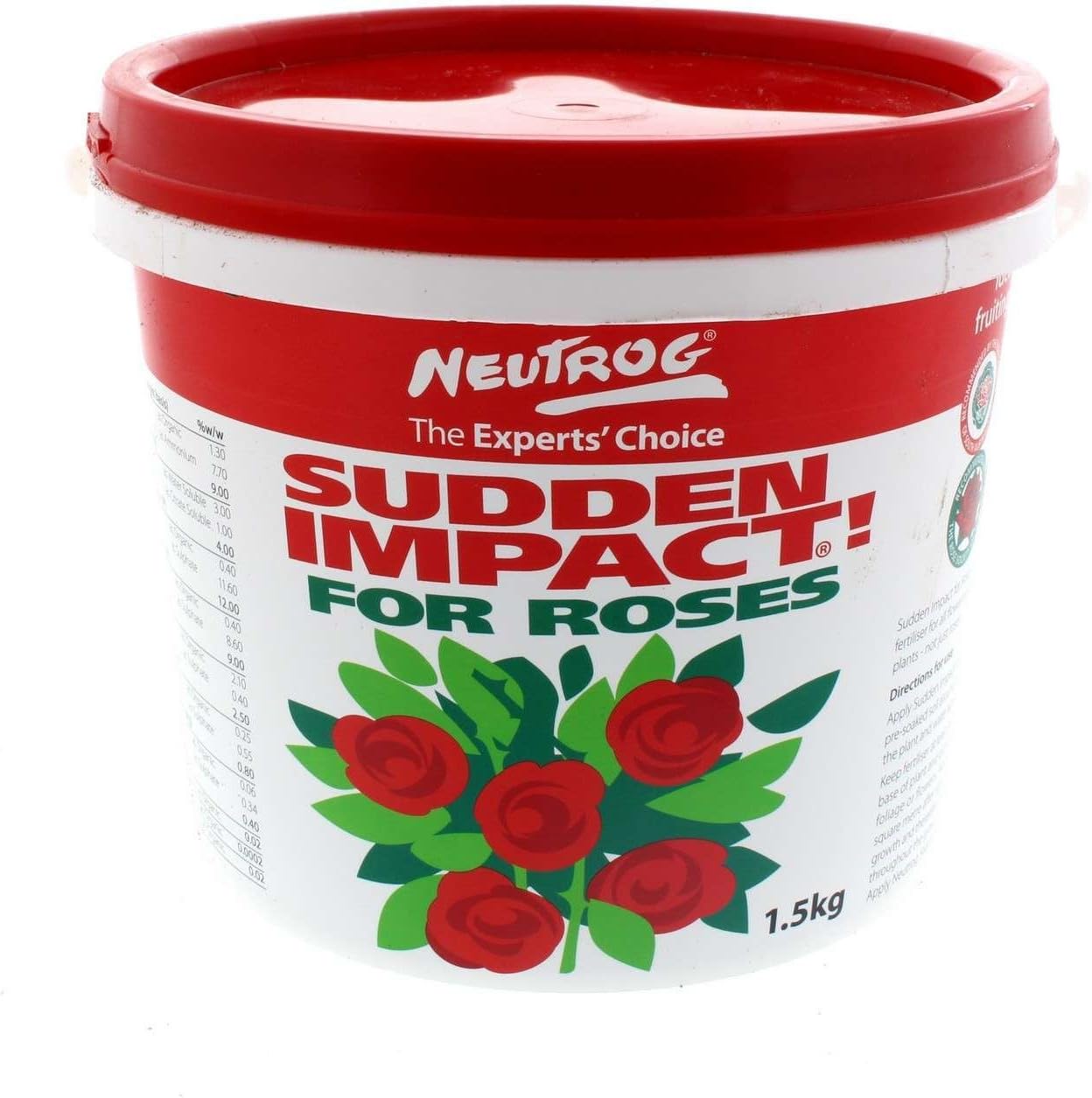 Neutrog Fertilizer Sudden Impact for Roses, 1.5 Kg : Amazon.com.au: Garden
