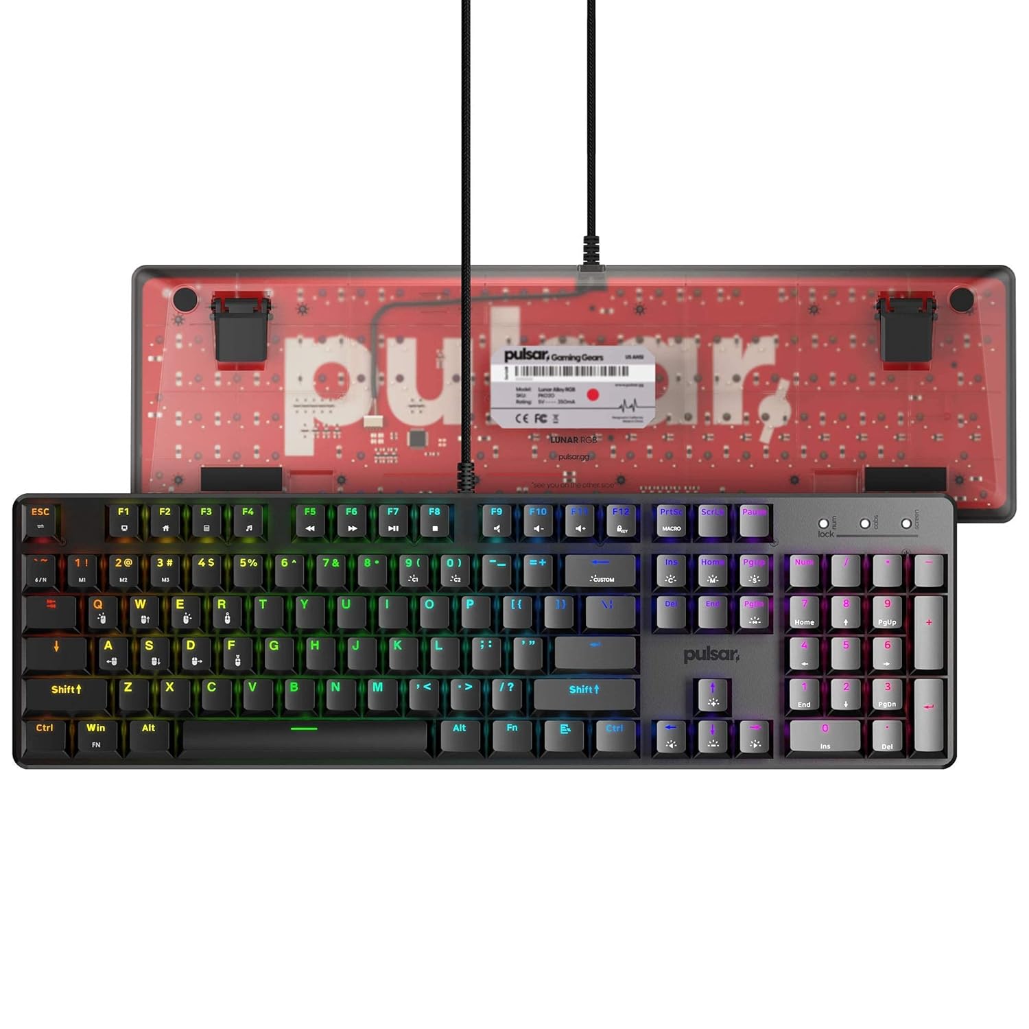Amazon.in: Buy Pulsar Gaming Gears - PK020 Lunar Alloy Full Size ...