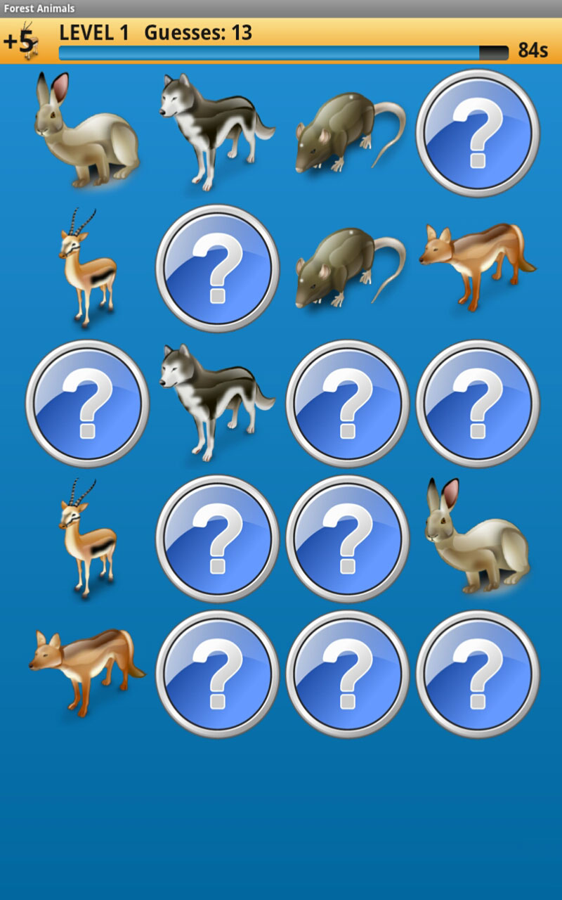 Forest Animals Match up Game - App on Amazon Appstore